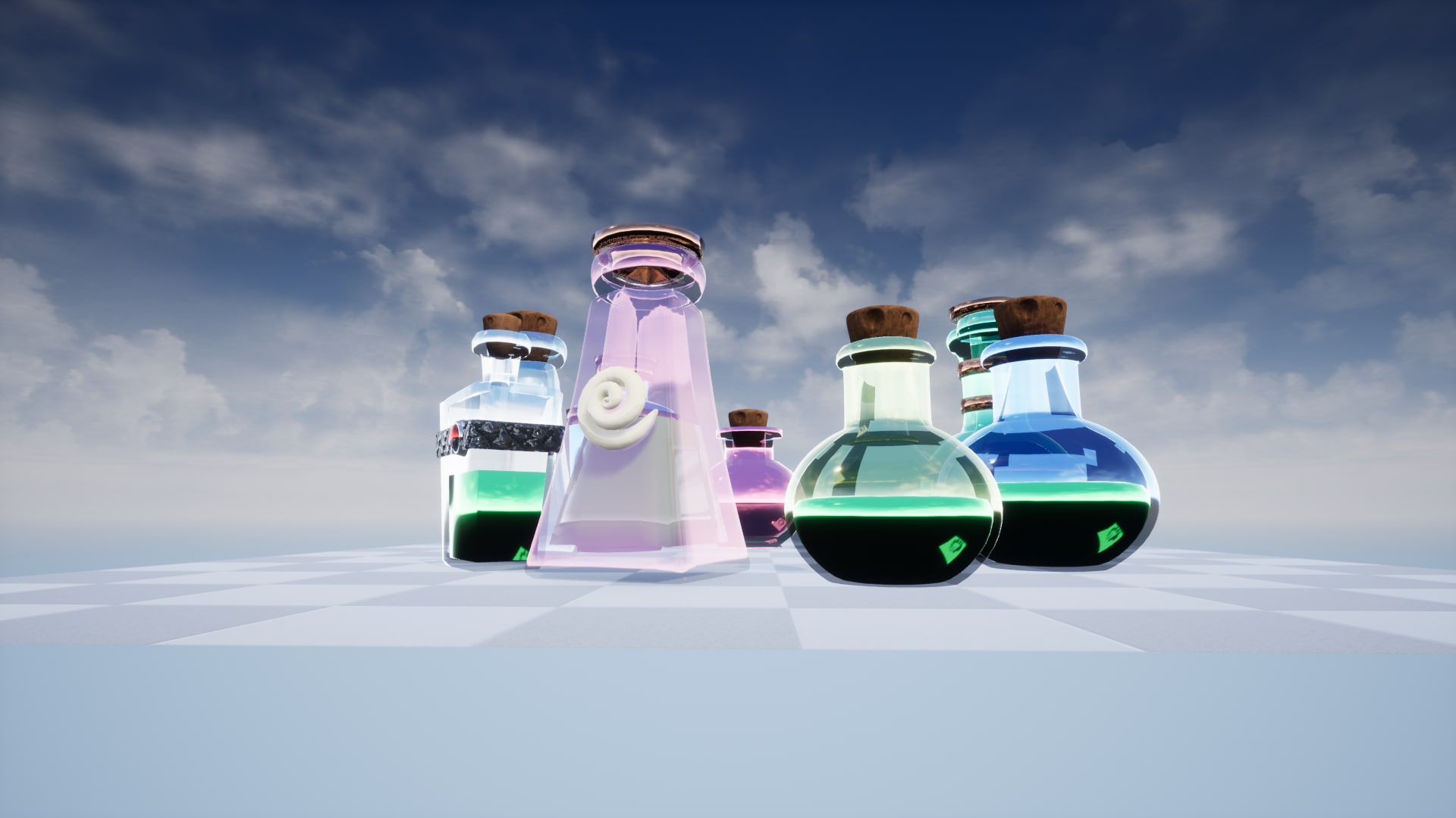 FLASKS in Props - UE Marketplace