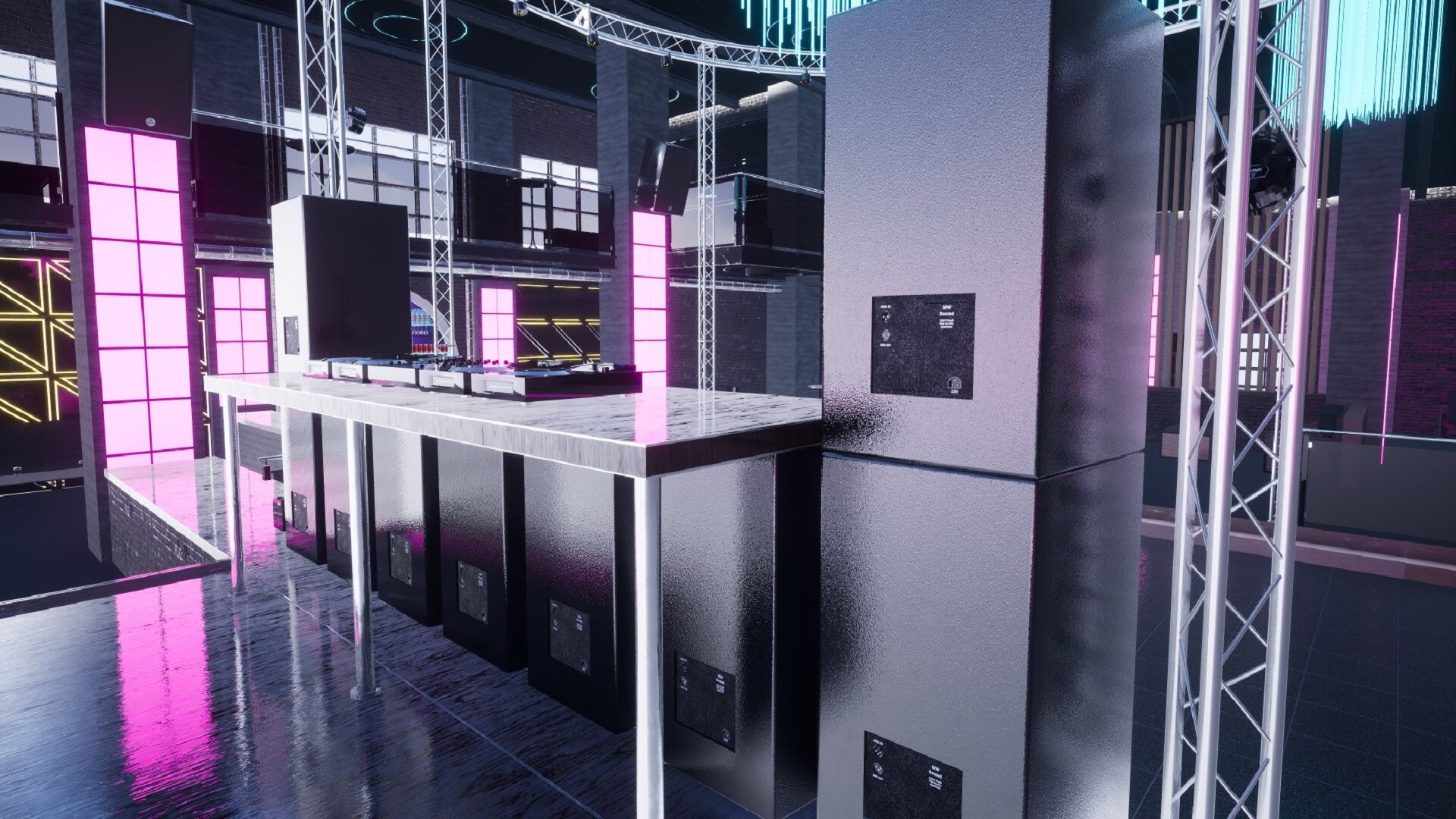 在道具创建的Factory NightClub - 虚幻引擎商城