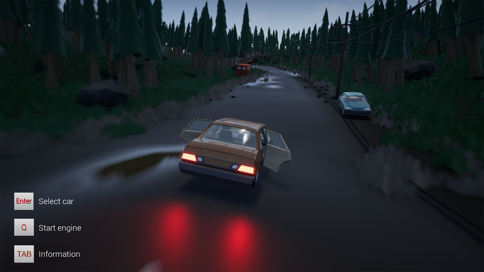 Low Poly Russian Car in Blueprints - UE Marketplace