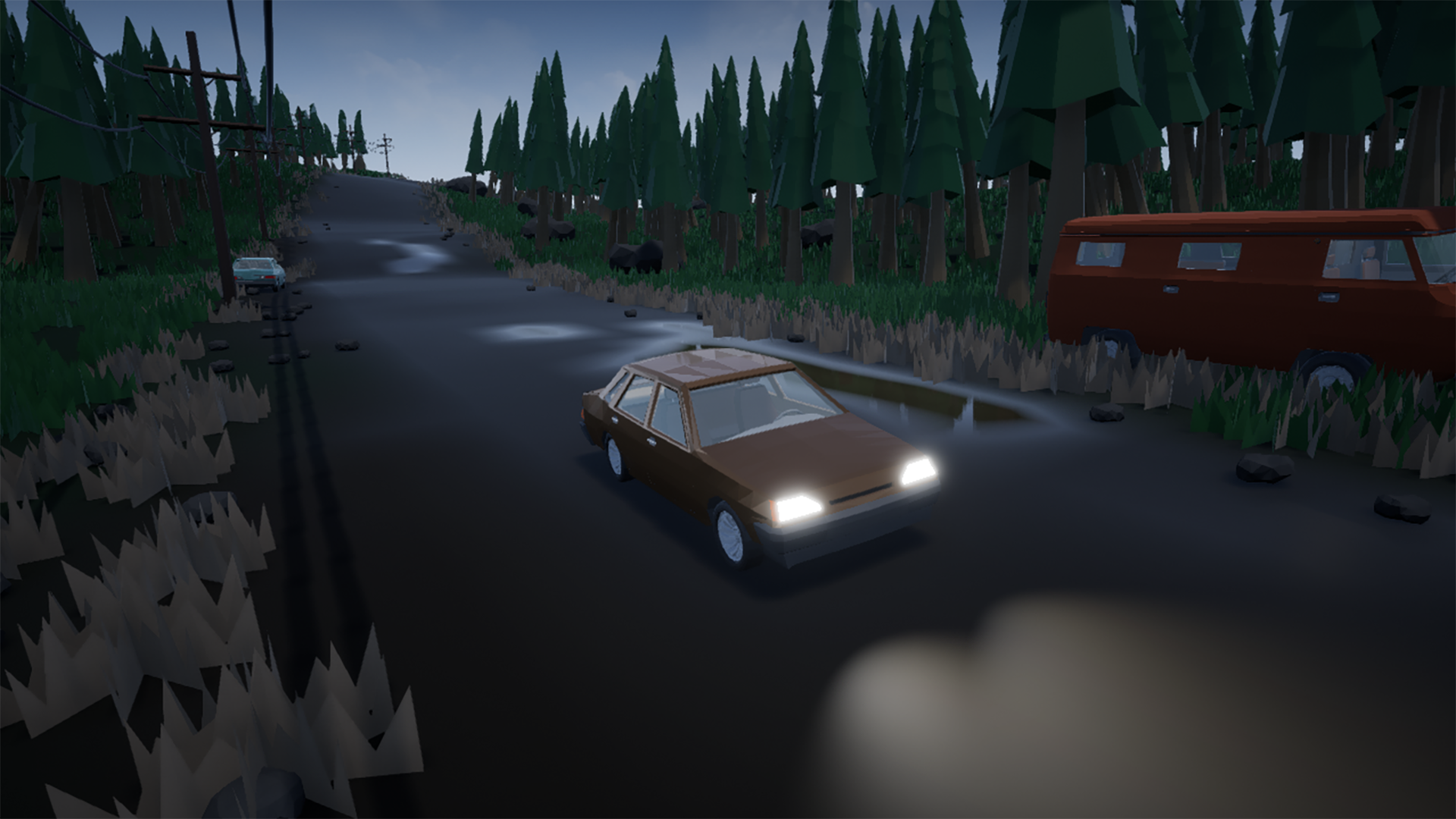 Low Poly Russian Car in Blueprints - UE Marketplace