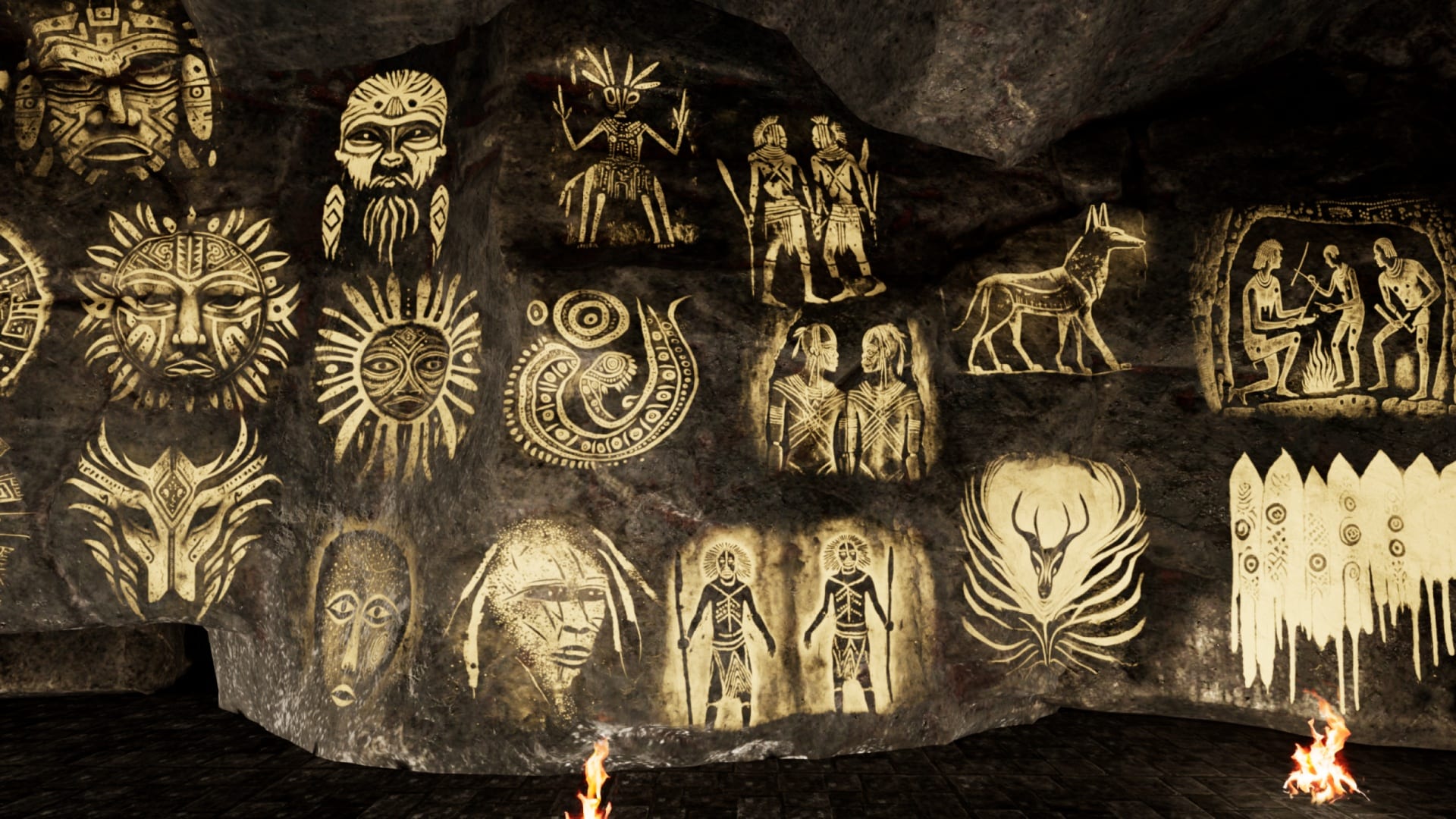 150 Cave Paintings Decal Mega Pack in Textures - UE Marketplace
