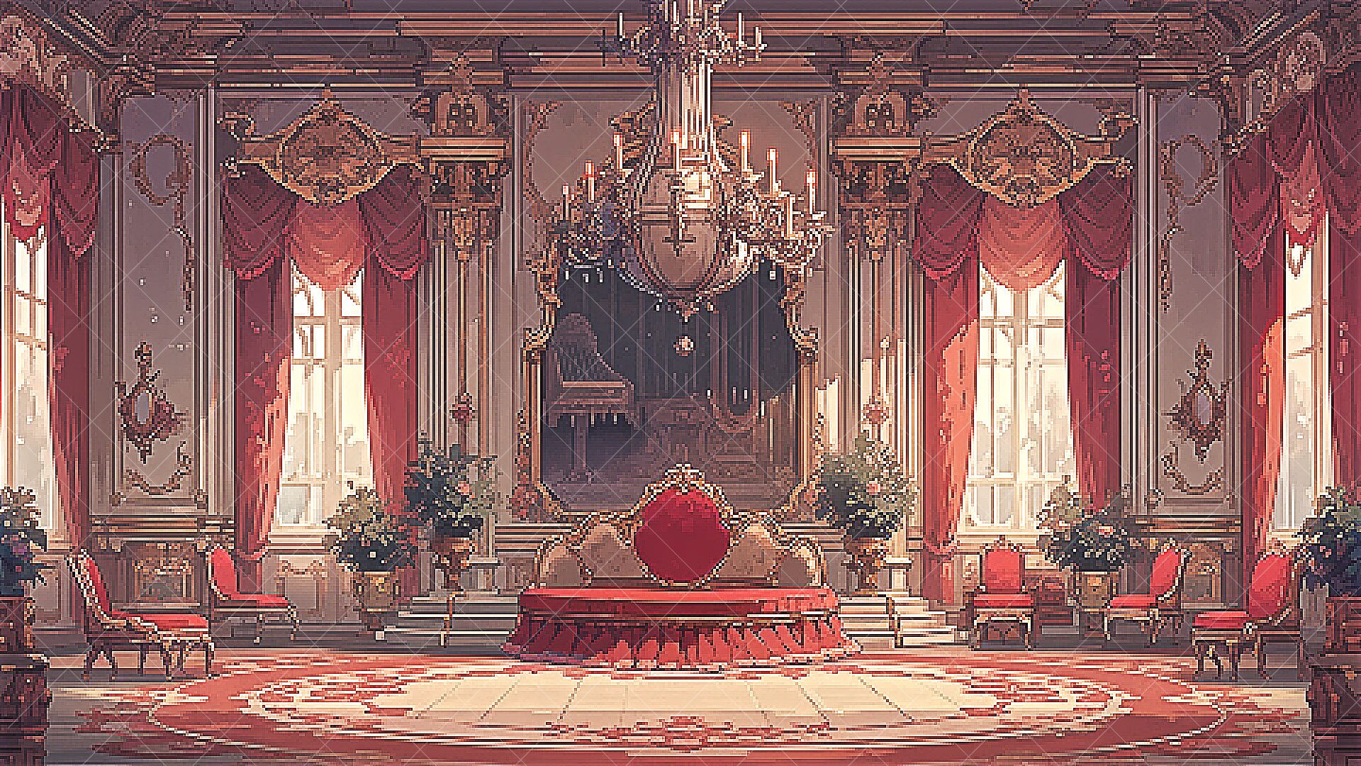 BACKGROUND - Pixel Medieval 1 in 2D Assets - UE Marketplace