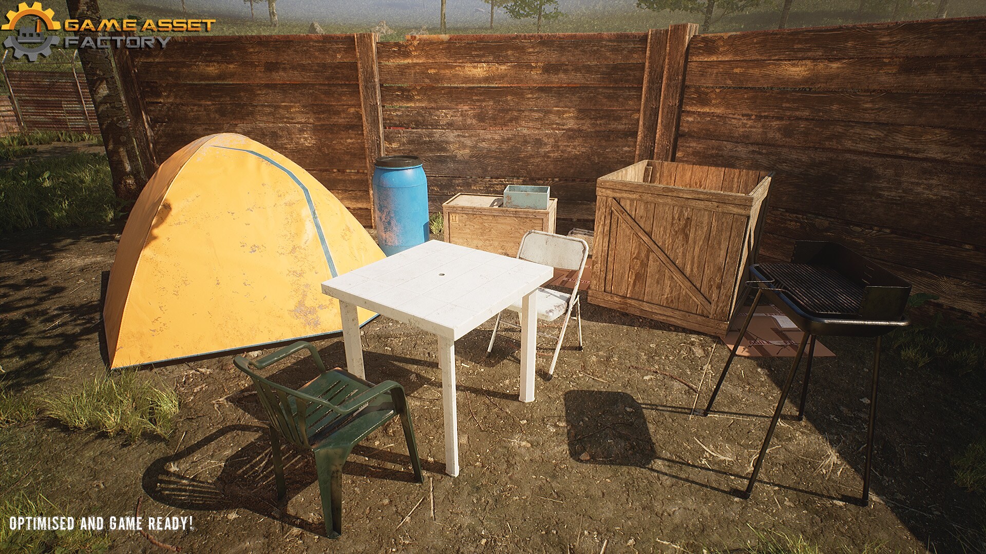 Post Apocalyptic Survival Camp In Environments Ue Marketplace
