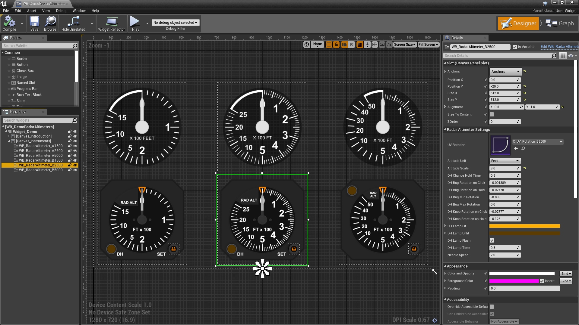 Radar Altimeter Pack in Blueprints - UE Marketplace