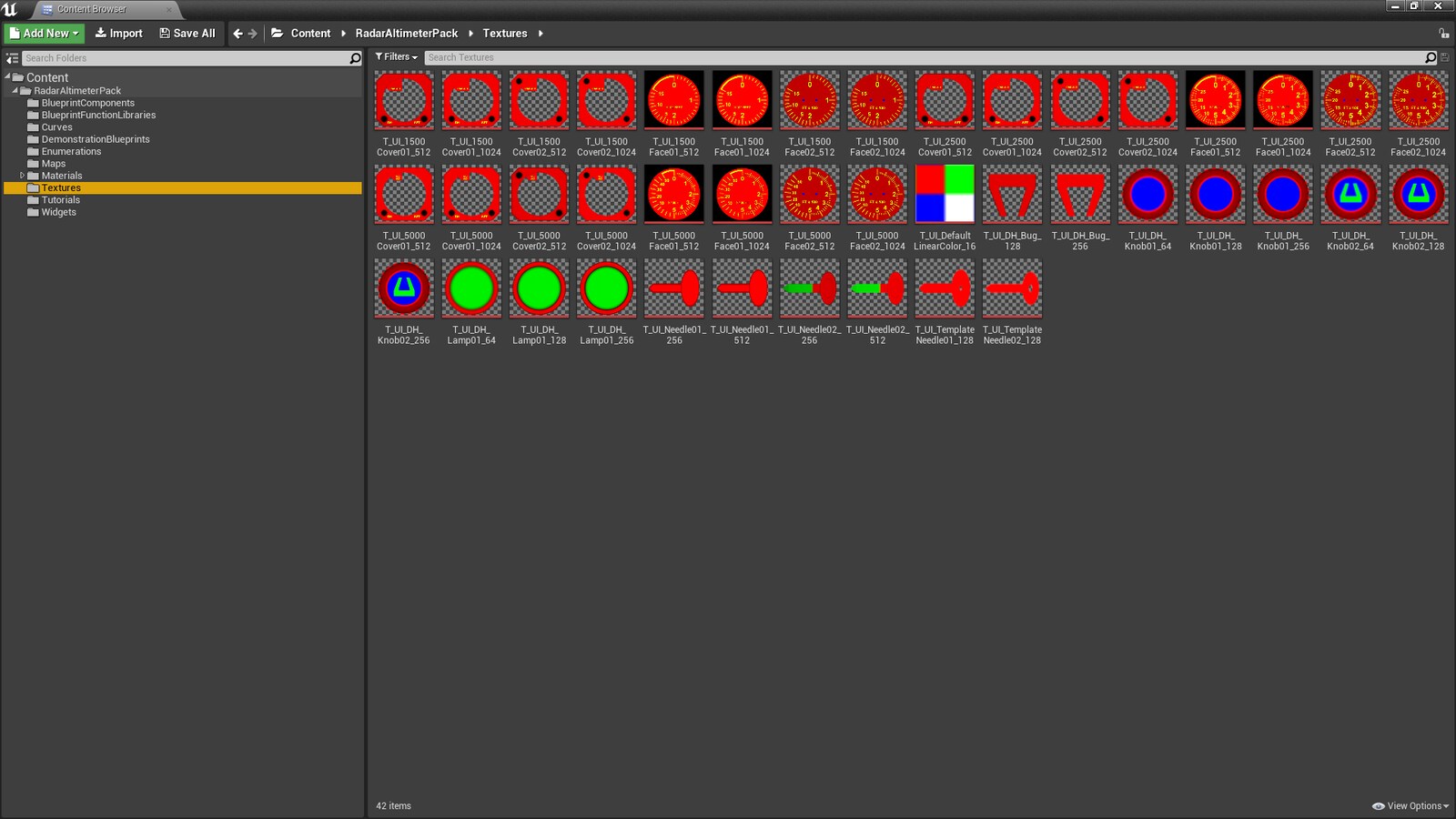 Radar Altimeter Pack in Blueprints - UE Marketplace