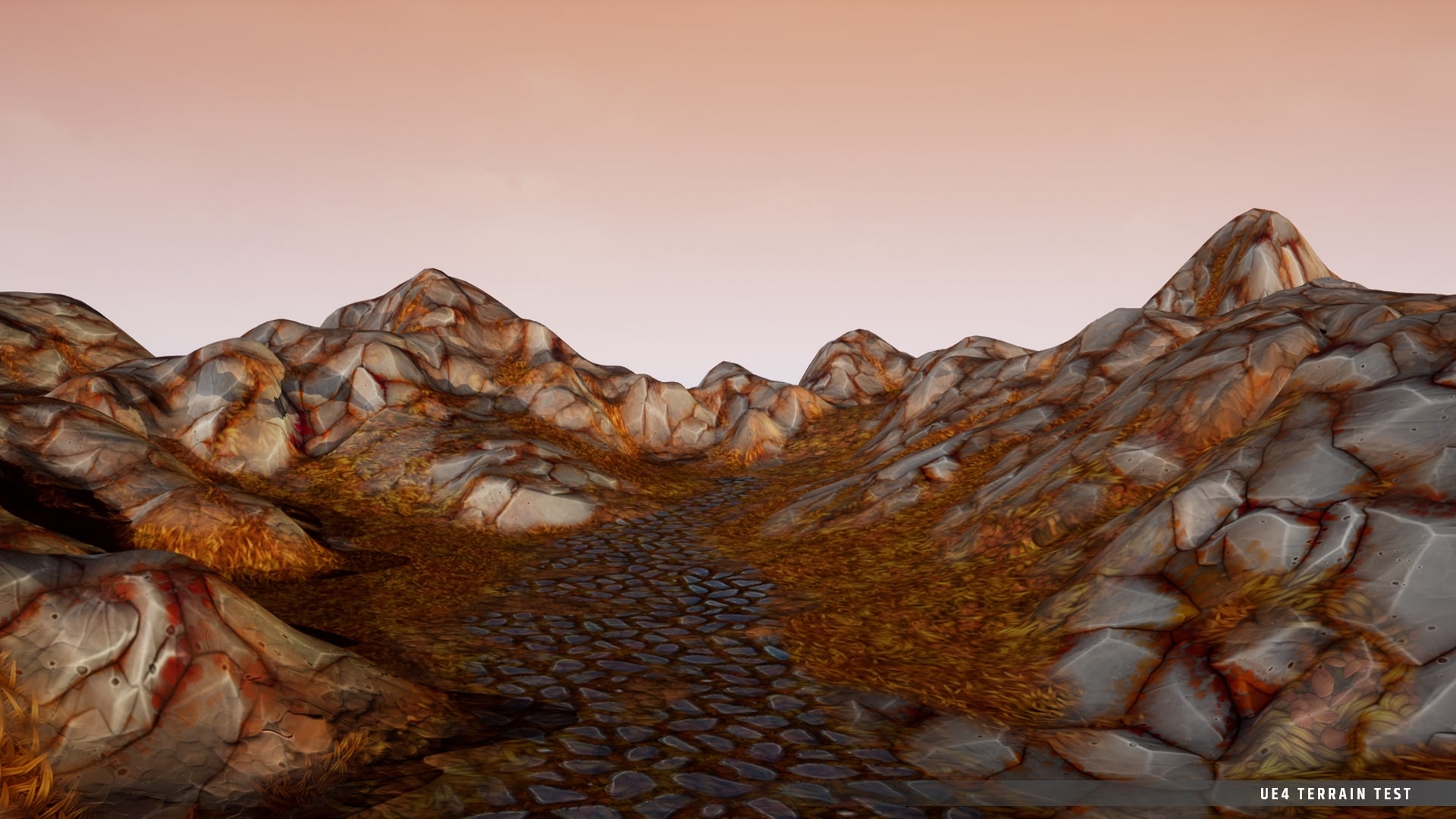 Stylized Fantasy Autumn Forest Landscape Material Pack in Materials ...