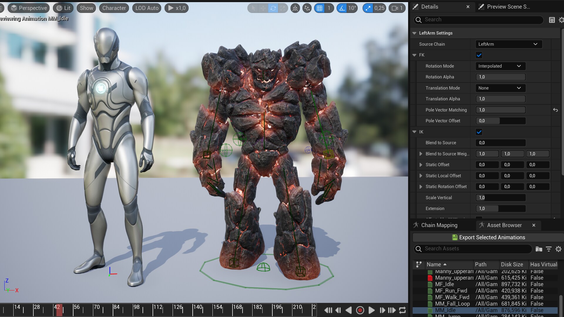 Lava Golem in Characters - UE Marketplace