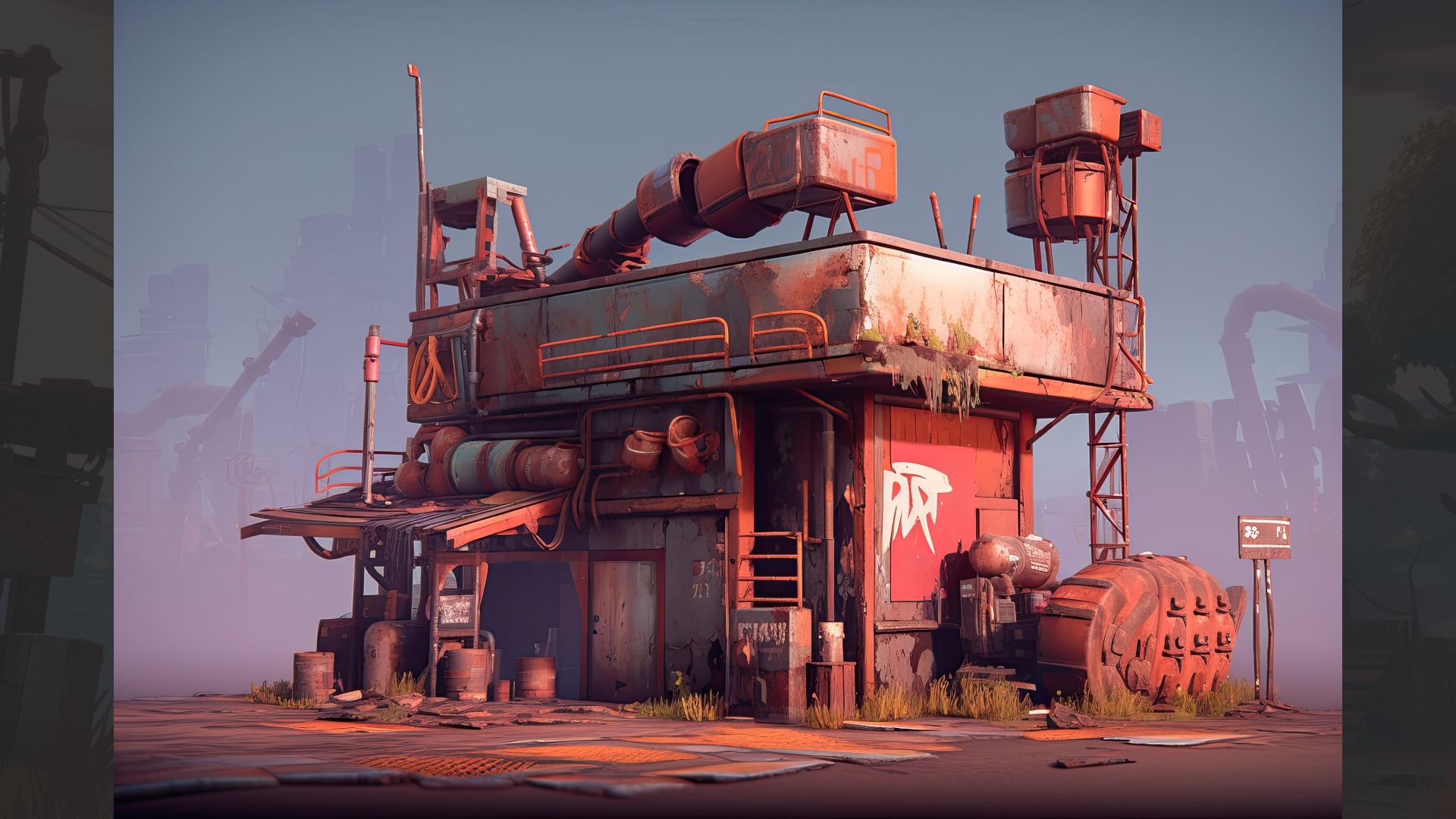 Apocalyptic Concept Art Bundle By Tyler Edlin