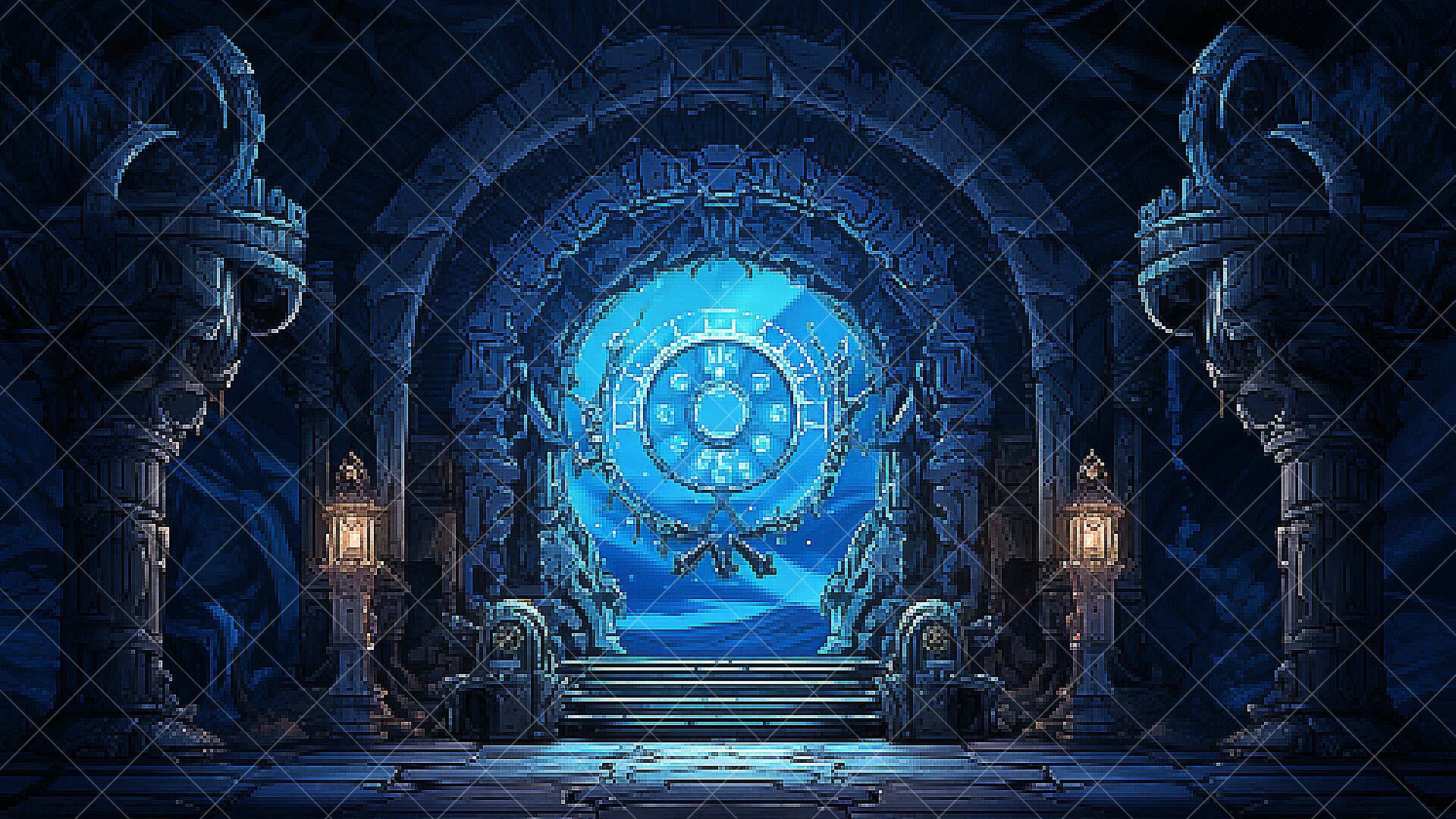 BACKGROUND - Pixel Portal 2 in 2D Assets - UE Marketplace