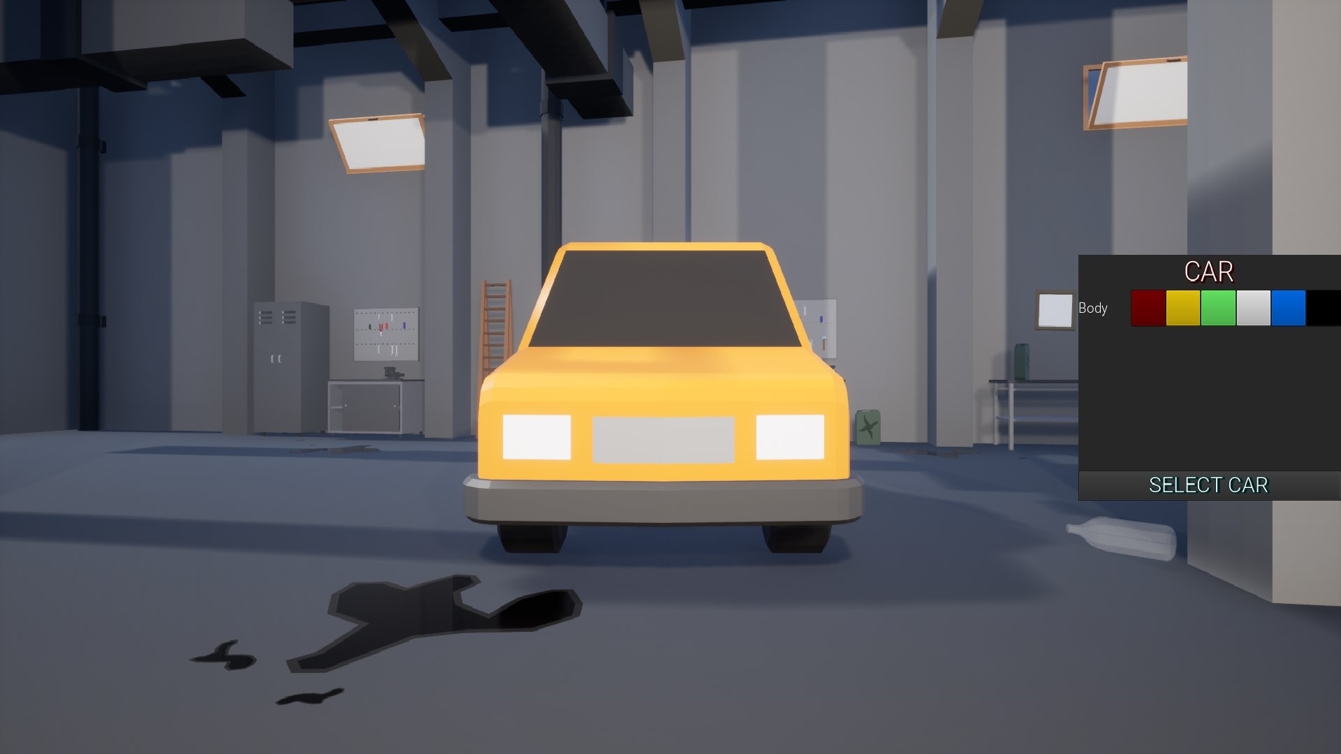 Mechanics of Low-Poly Cars in Blueprints - UE Marketplace