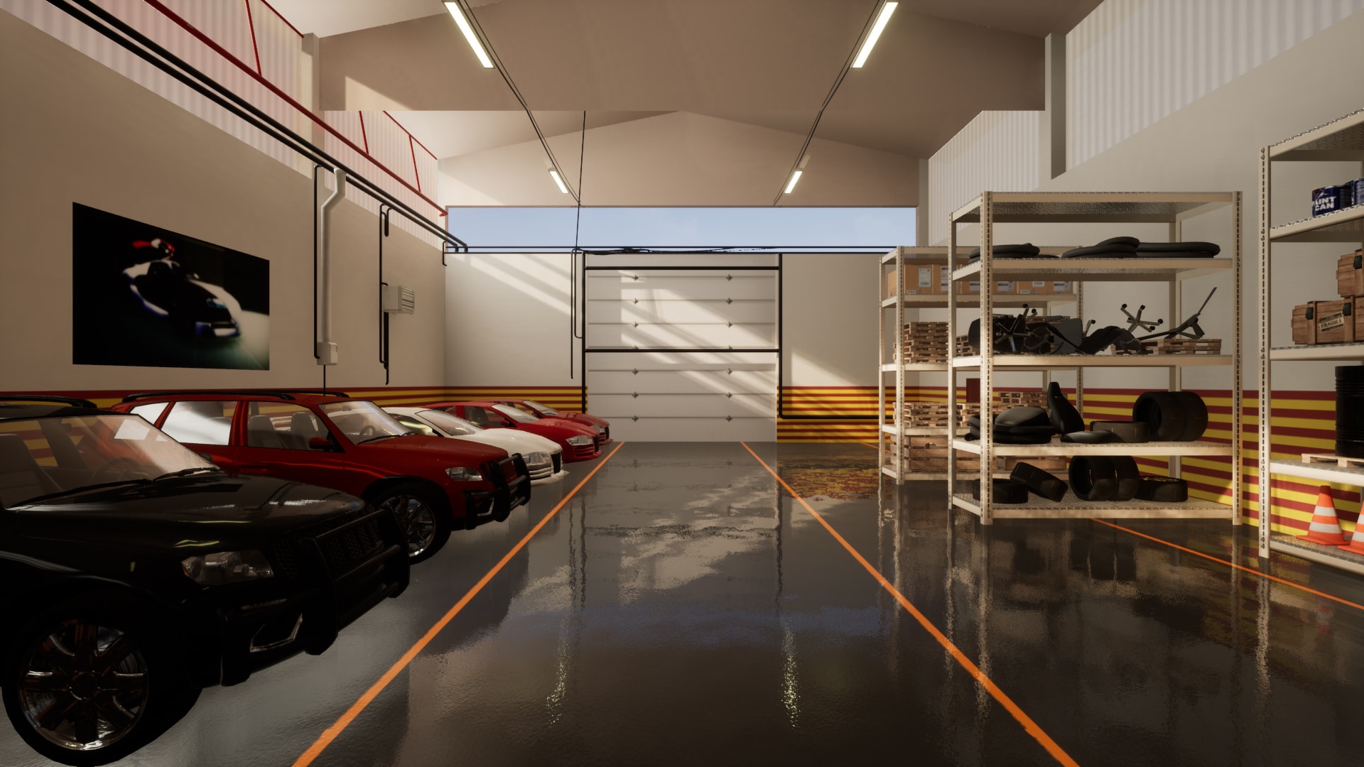Garage Interior Pack Vol 1 in Environments - UE Marketplace