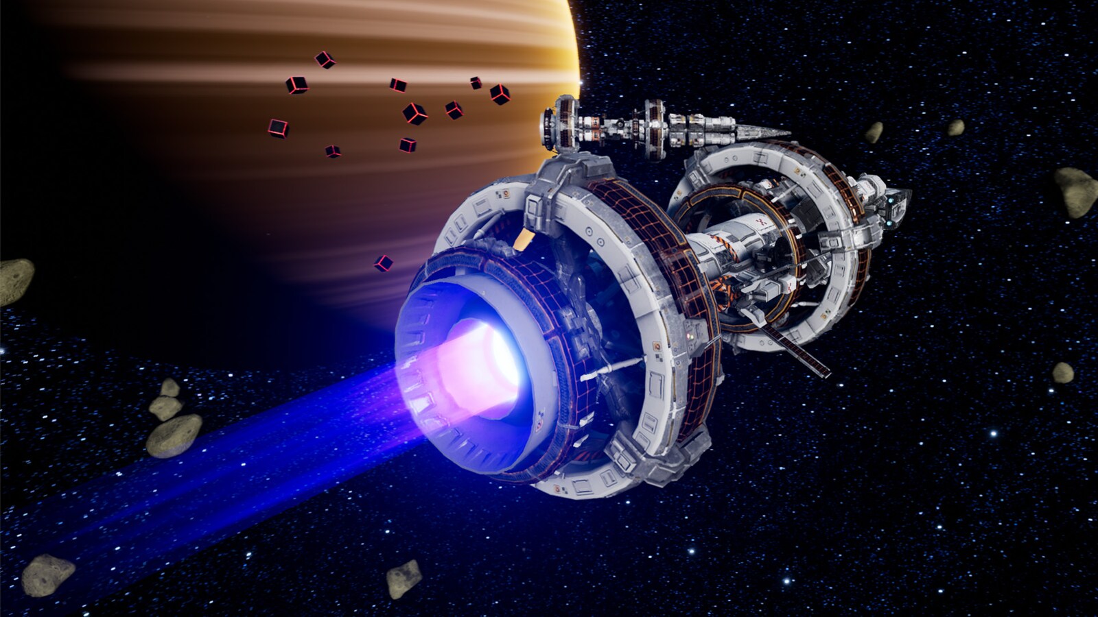 SciFi Colony Starship with Flight System in Blueprints - UE Marketplace