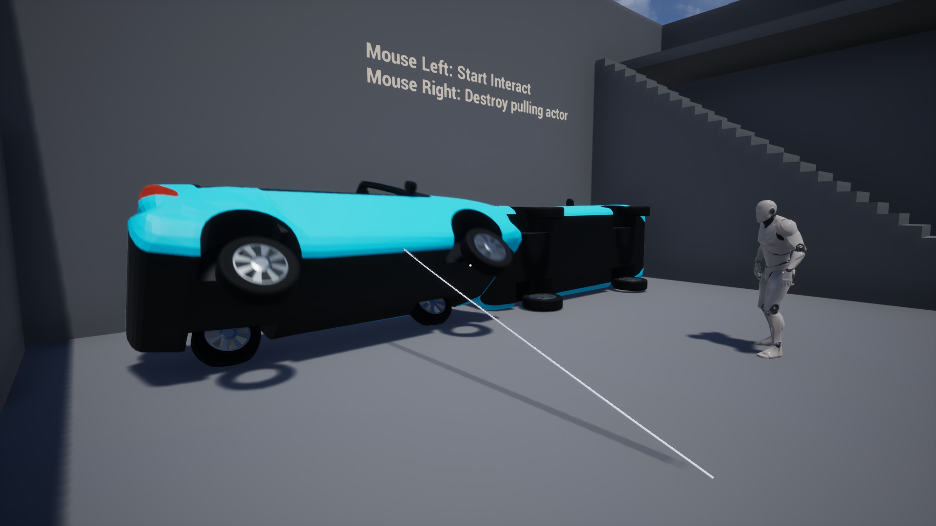 Replicated Physics Pulling System Asset Cloud