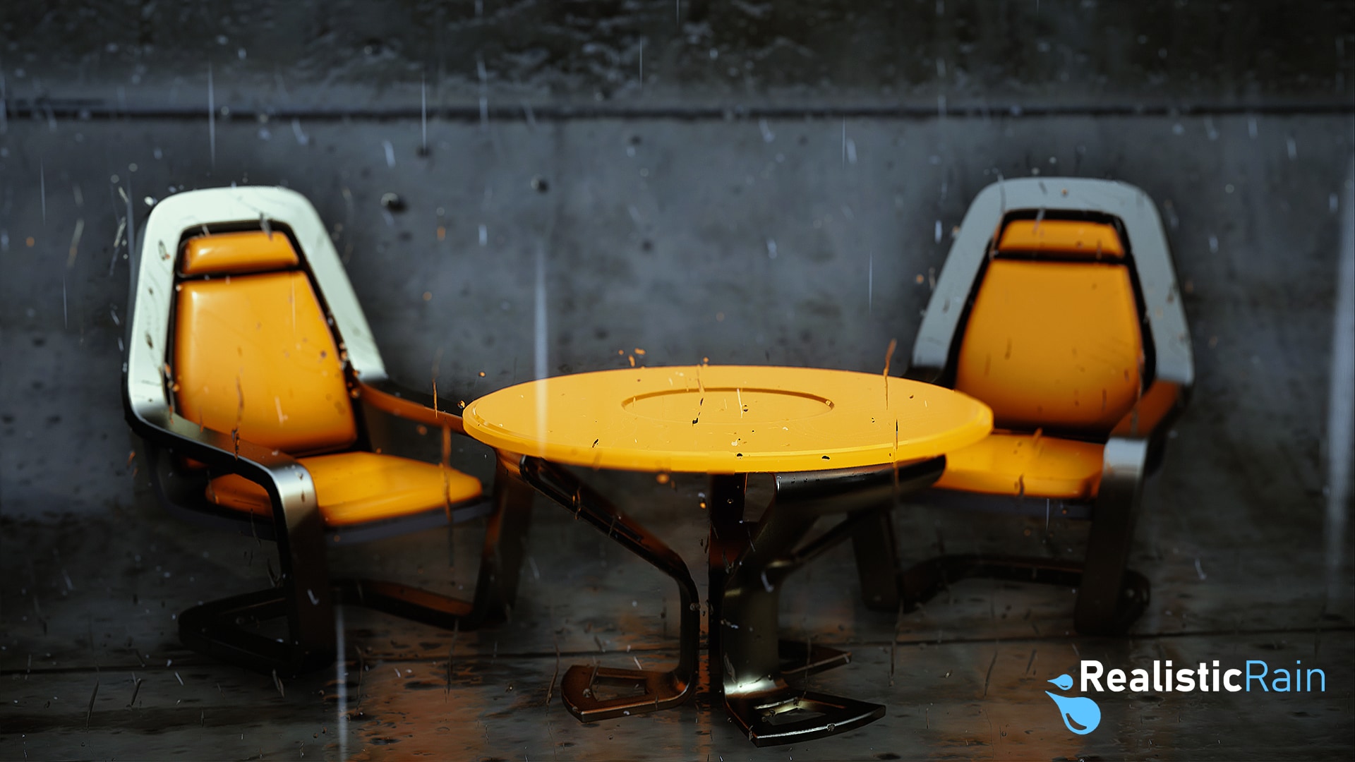 Realistic Rain in Materials - UE Marketplace