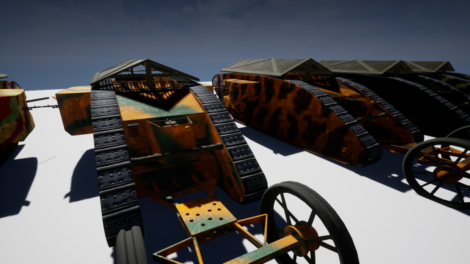 Mark I Tank in Props - UE Marketplace