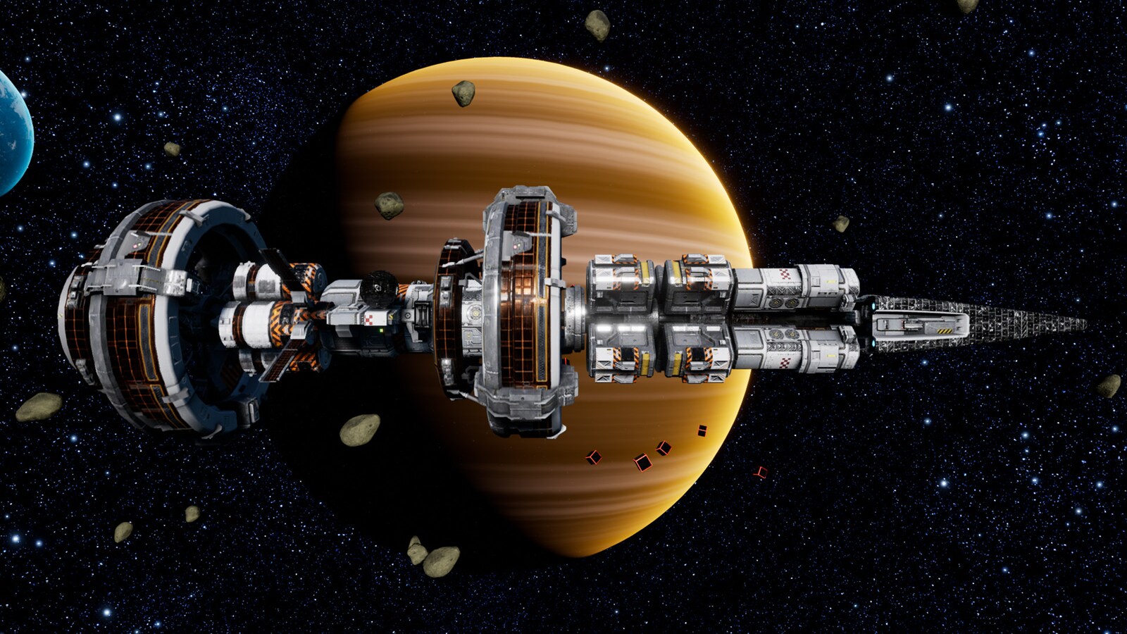 SciFi Colony Starship with Flight System in Blueprints - UE Marketplace