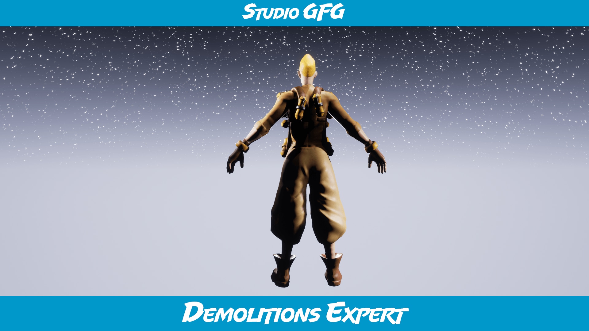 Stylized Demolitions Expert in Characters - UE Marketplace