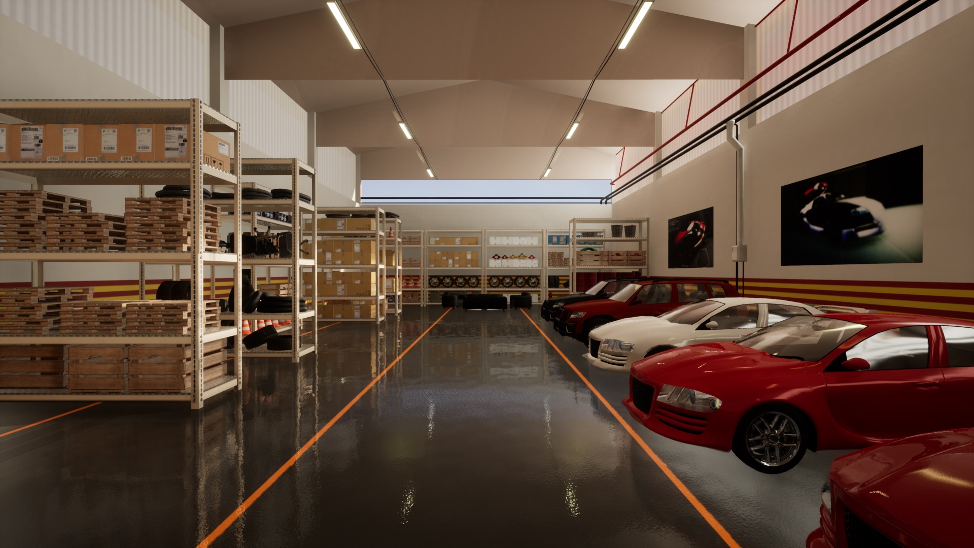 Car Shop Interior