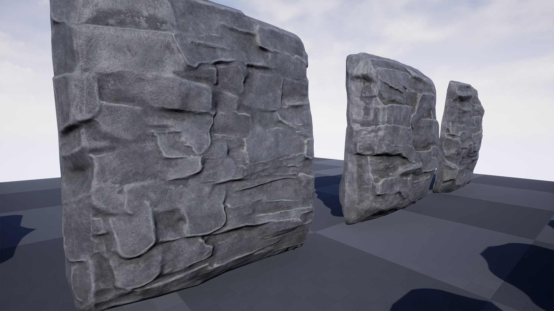 Cliff Rock Set in Props - UE Marketplace