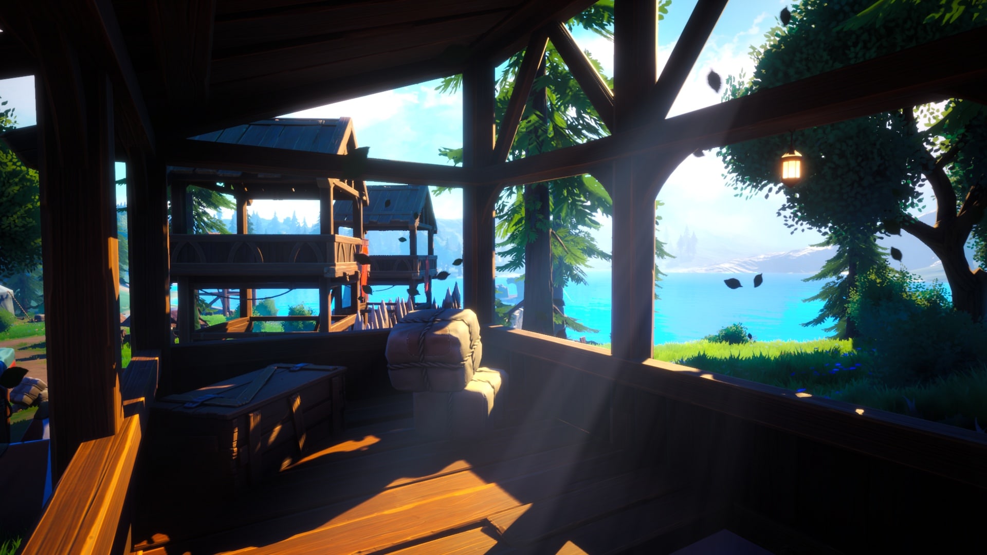 在环境创建的Stylized Bandit Camp Environment - Modular Open World Bandit Army ...