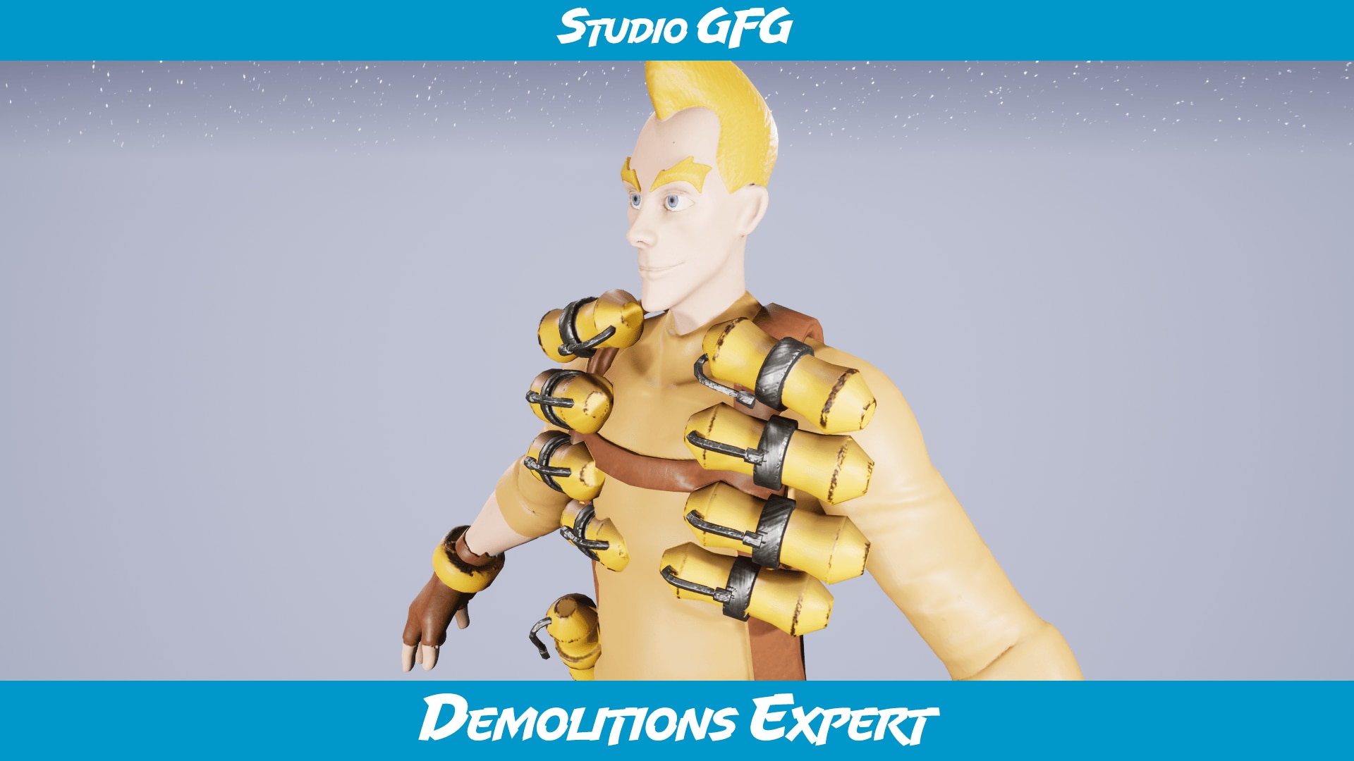 Stylized Demolitions Expert in Characters - UE Marketplace