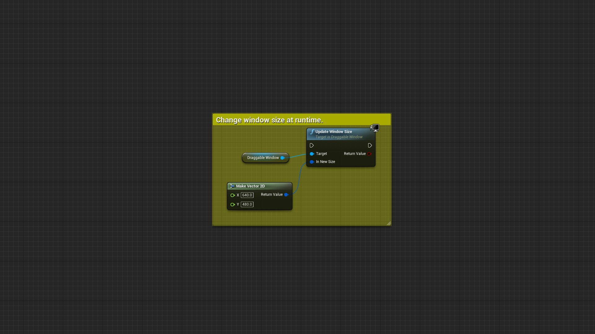 Draggable And Resizable Window [umg] In Code Plugins Ue Marketplace