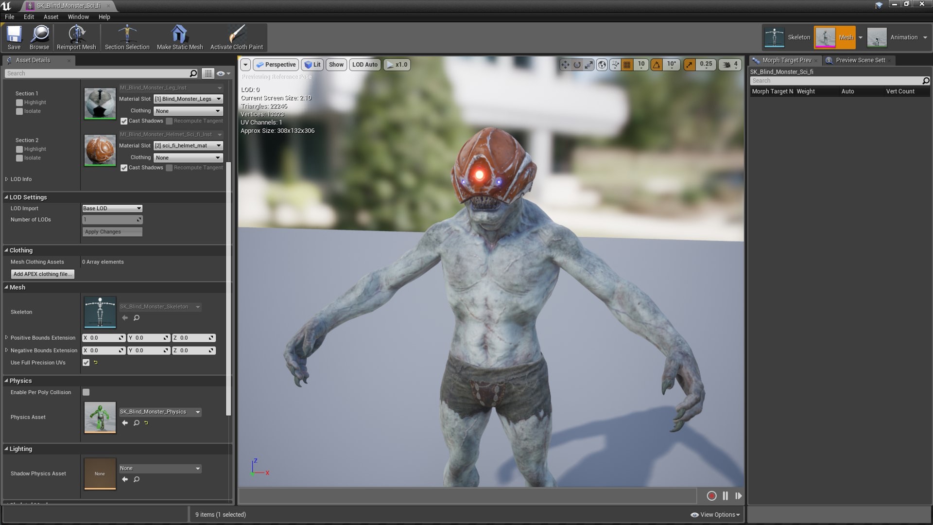 Blind_Monster in Characters - UE Marketplace