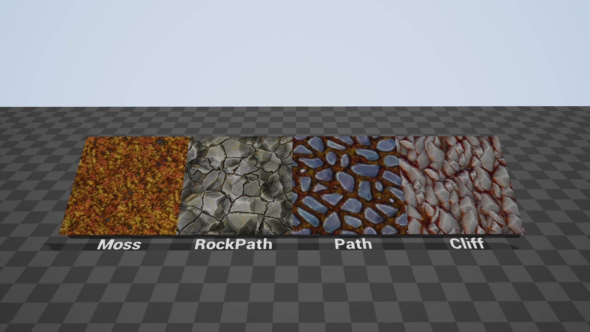 Stylized Fantasy Autumn Forest Landscape Material Pack in Materials ...