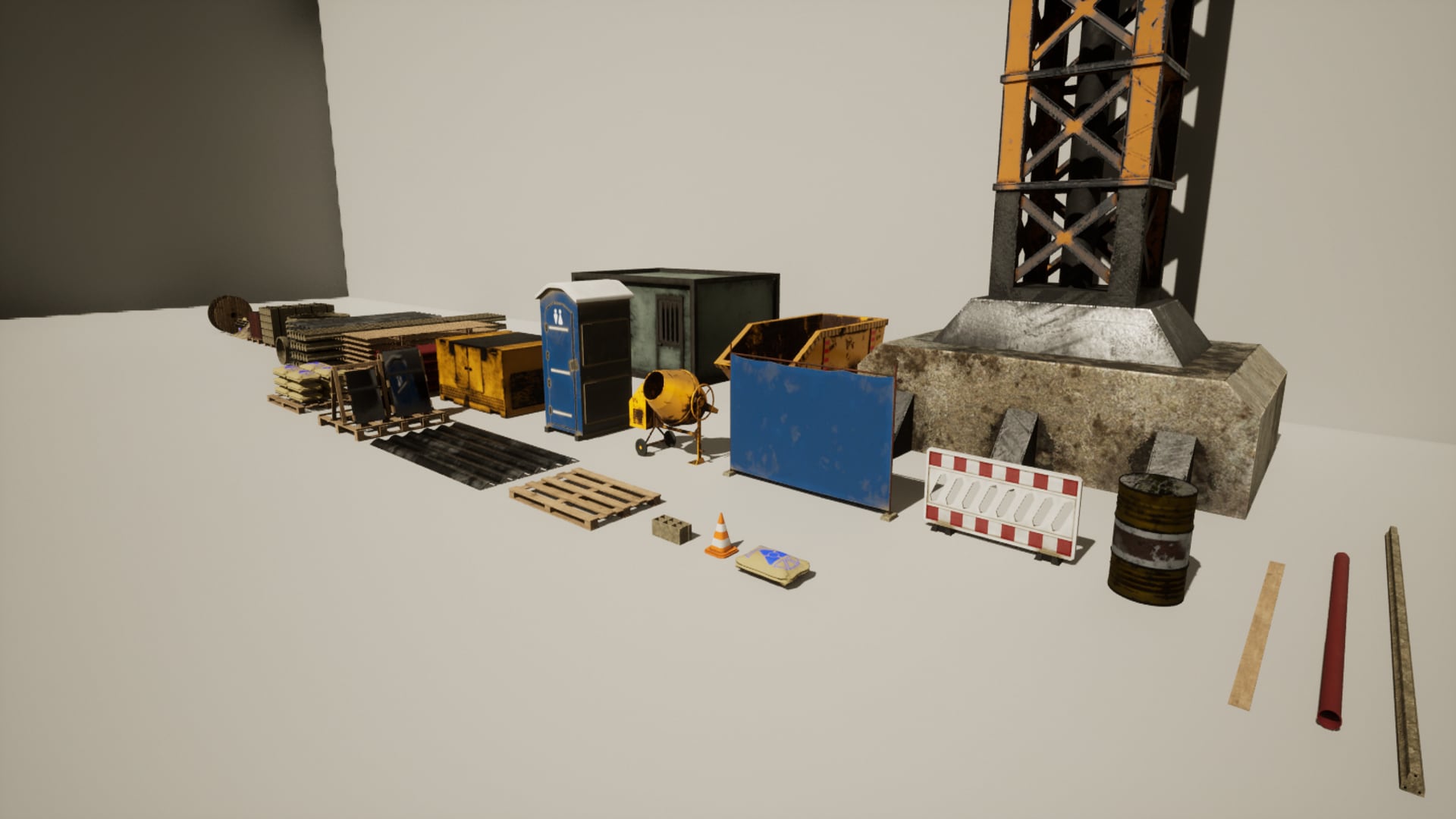 Construction Site _ Props in Props - UE Marketplace
