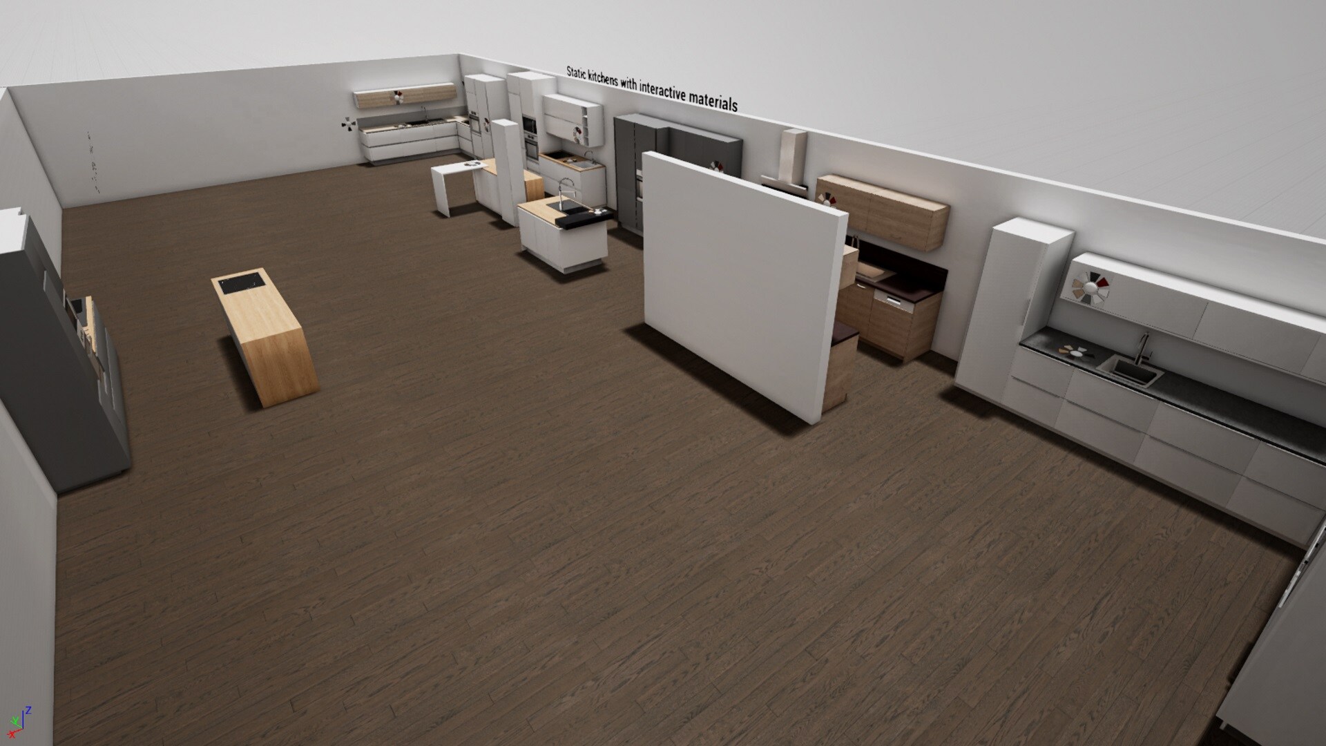 VR Kitchen Showroom in Architectural Visualization - UE Marketplace