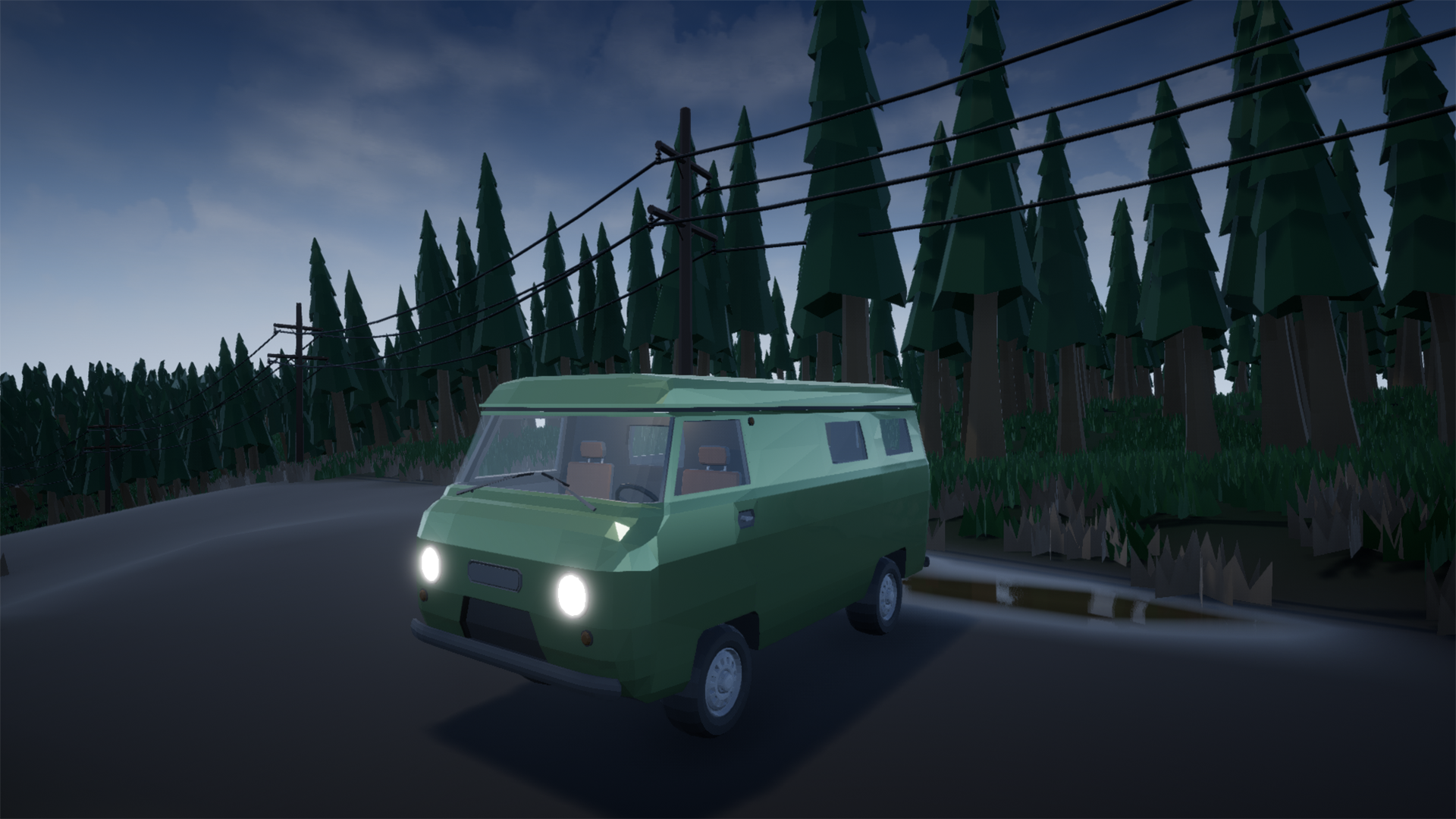 Low Poly Russian Car in Blueprints - UE Marketplace