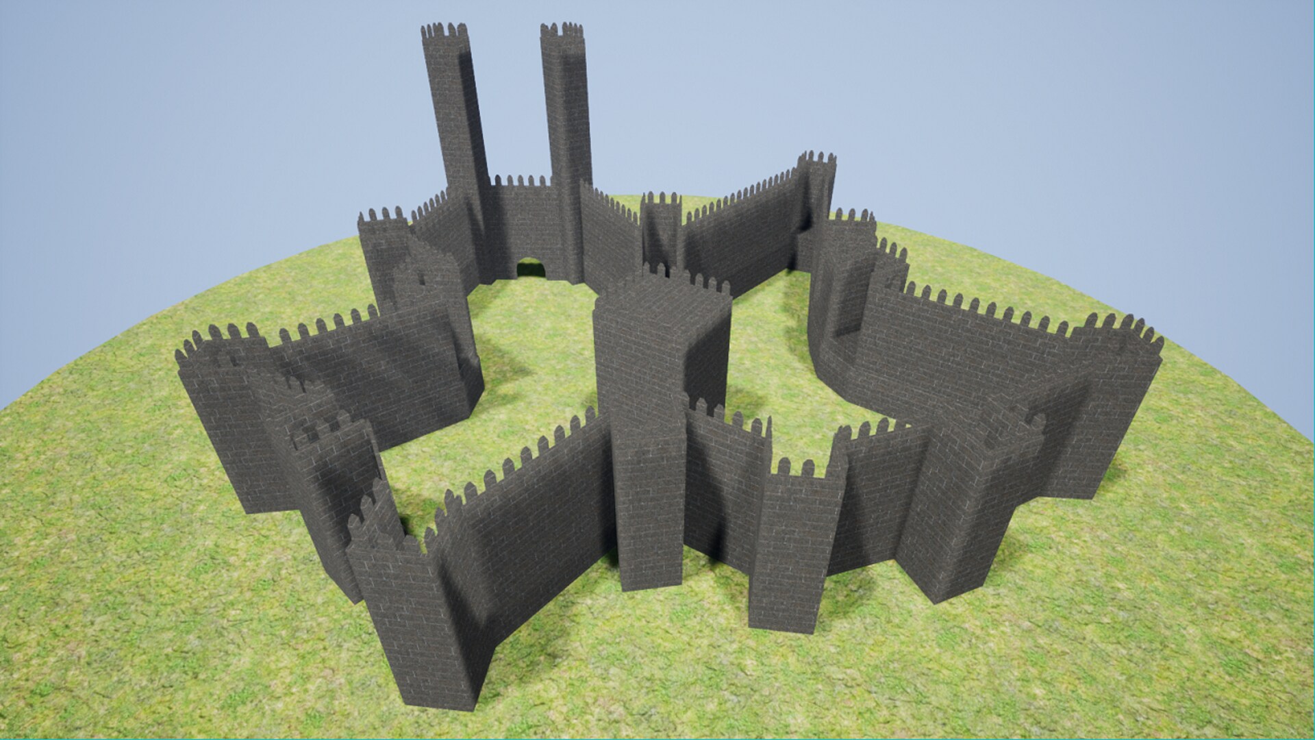 Procedural Castle Generator in Code Plugins - UE Marketplace