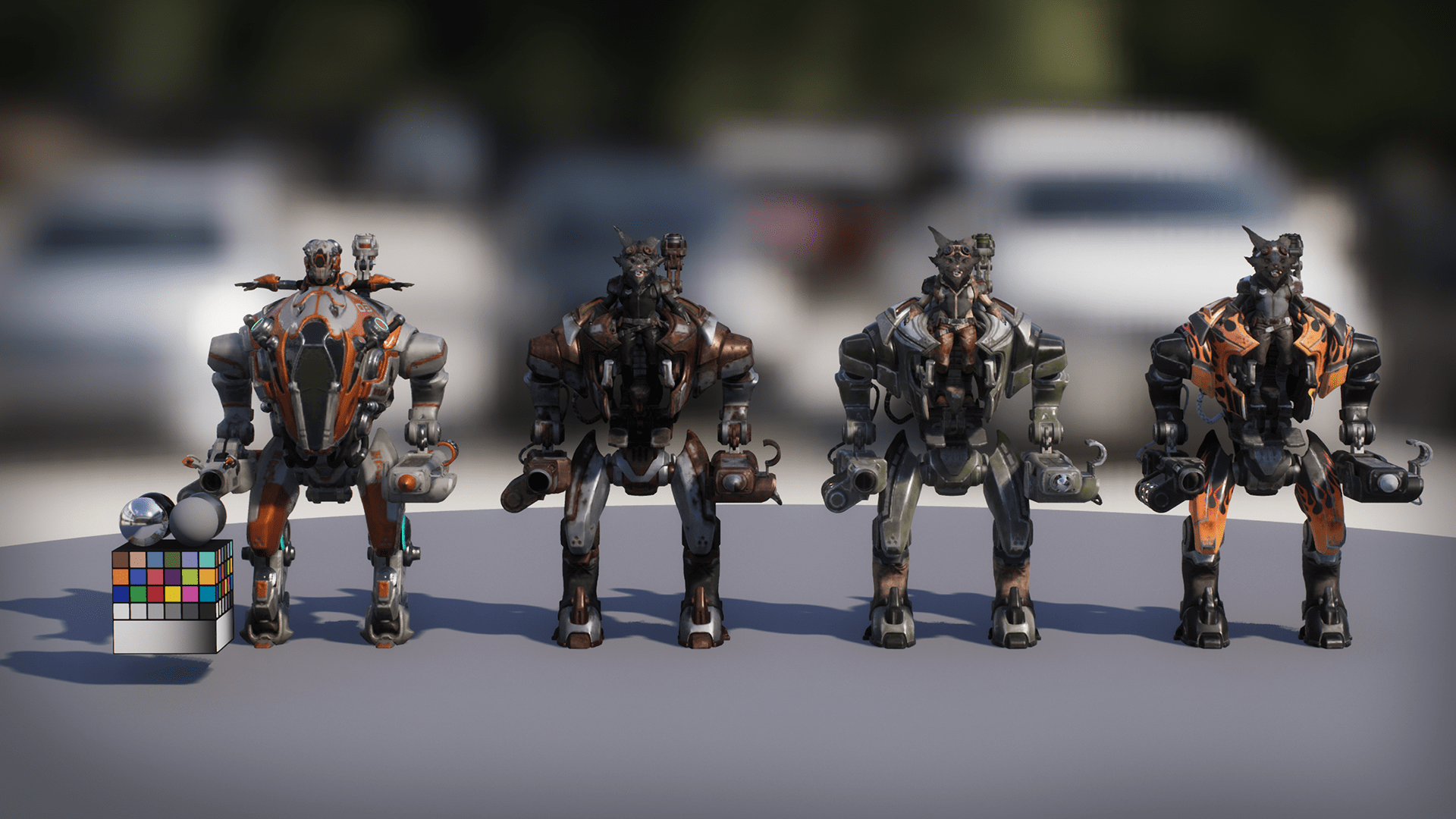 Paragon: Howitzer by Epic Games in Epic Showcase - UE4 Marketplace