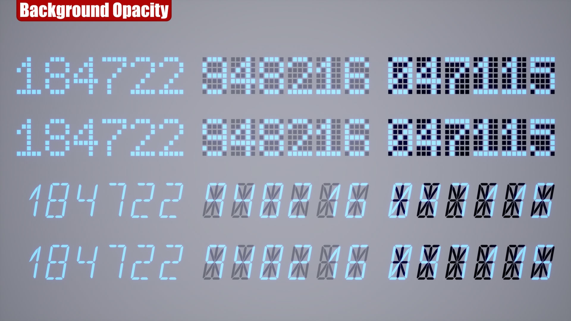 Segment Display Pack in Blueprints - UE Marketplace