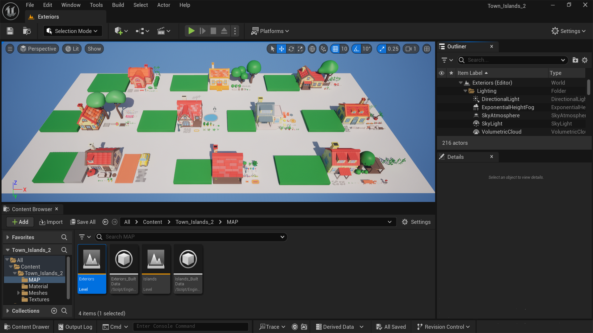 Cartoon Town Islands / Exteriors 2 in Props - UE Marketplace