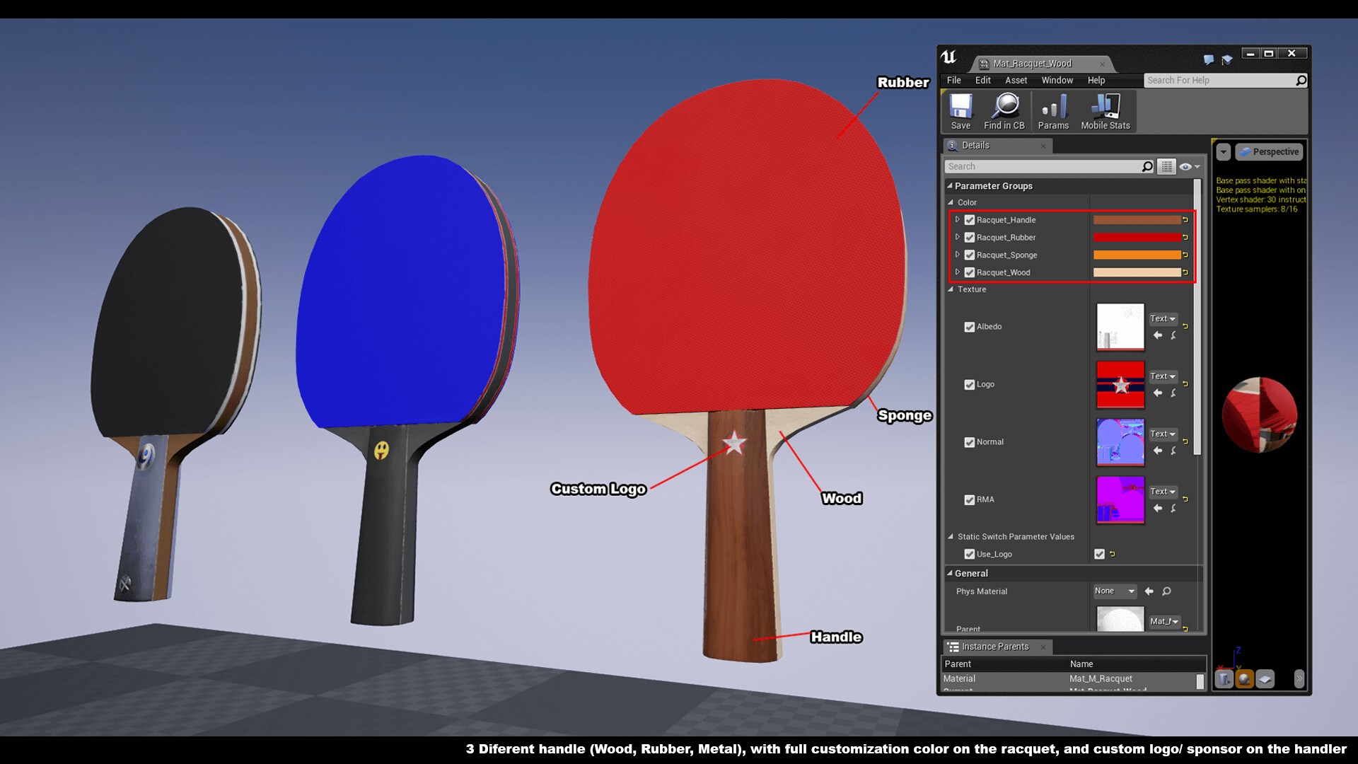 Sport Table Tennis In Props UE Marketplace, 46% OFF