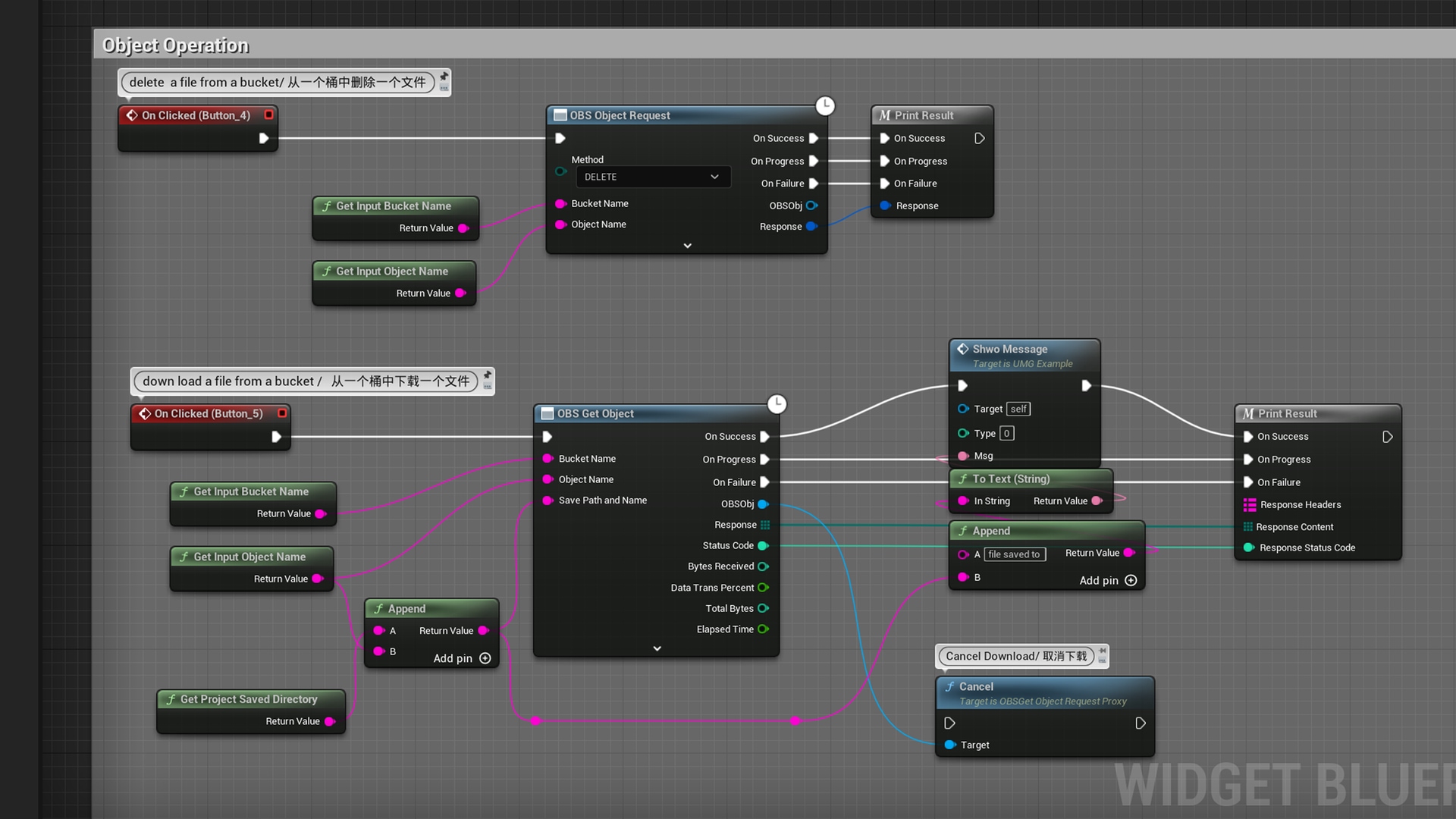 OBS Client in Code Plugins - UE Marketplace