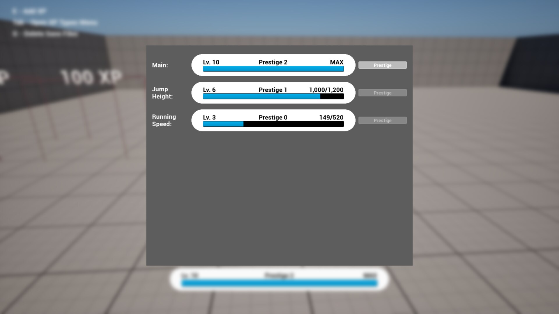 XP System Component in Blueprints - UE Marketplace