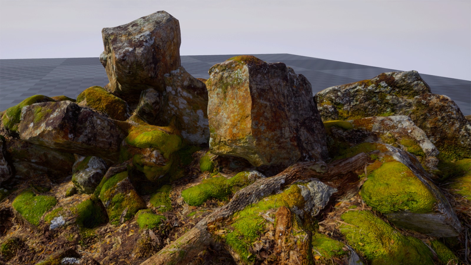 Megascans - Rocky Grassland in Megascans - UE Marketplace