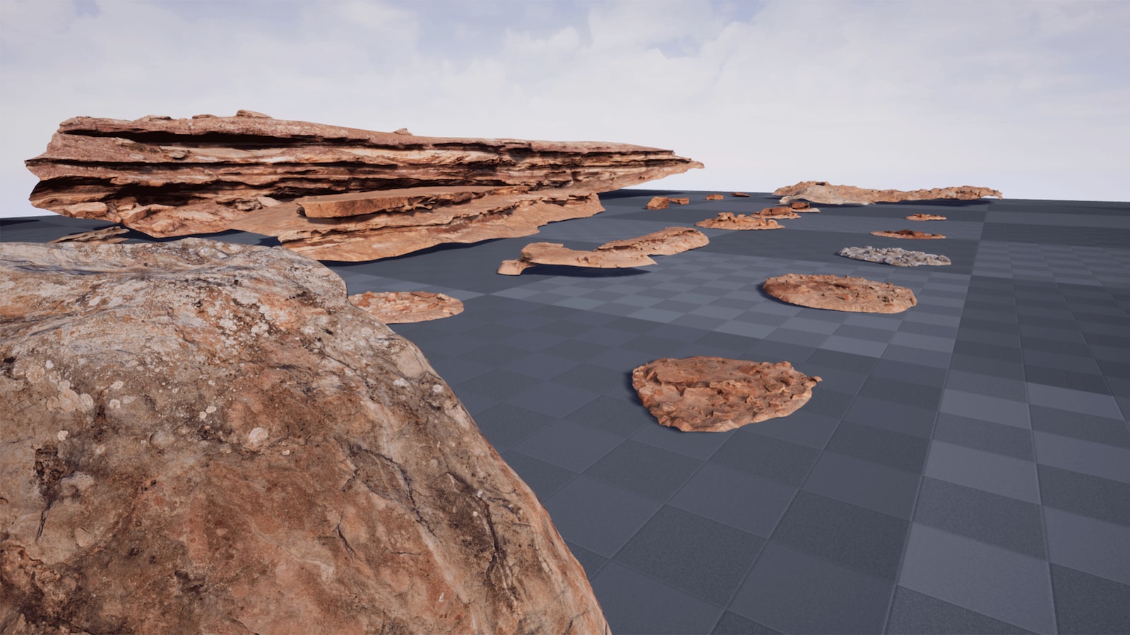 Megascans - Sandstone Desert in Megascans - UE Marketplace