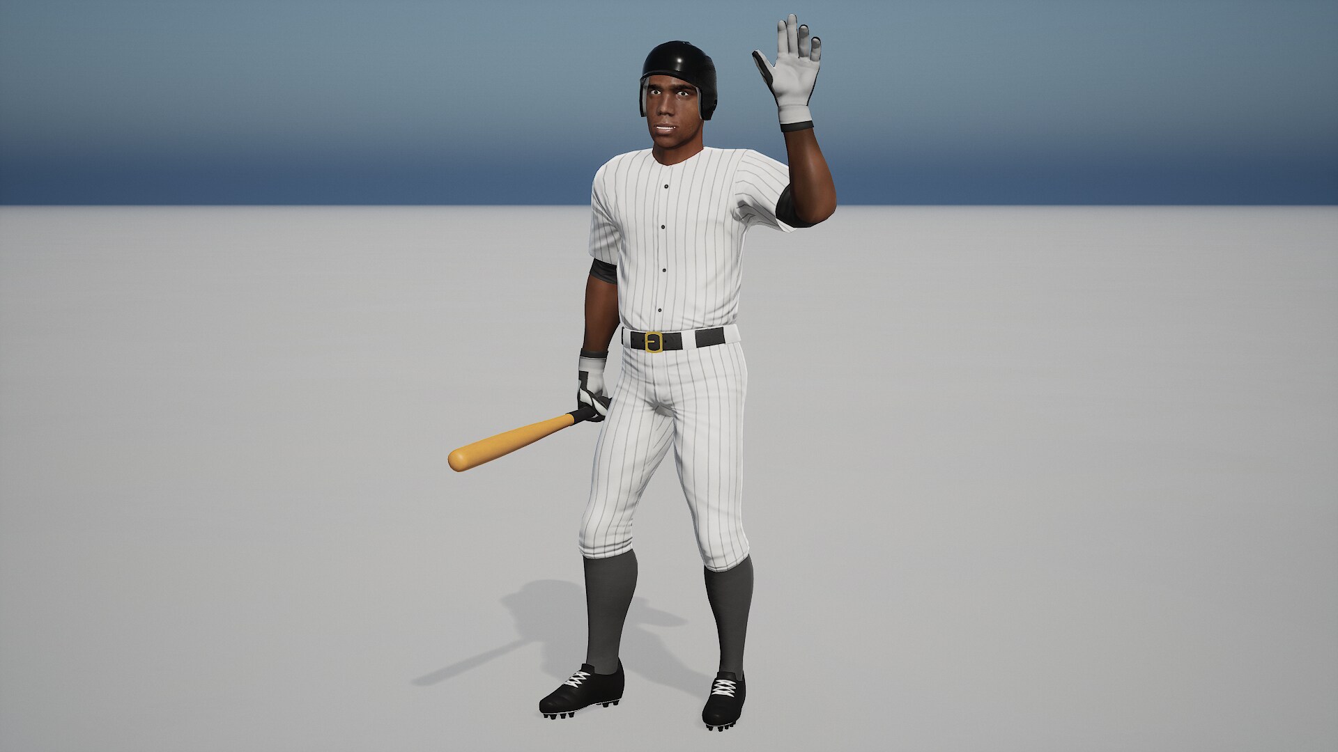 Animated Baseball Player