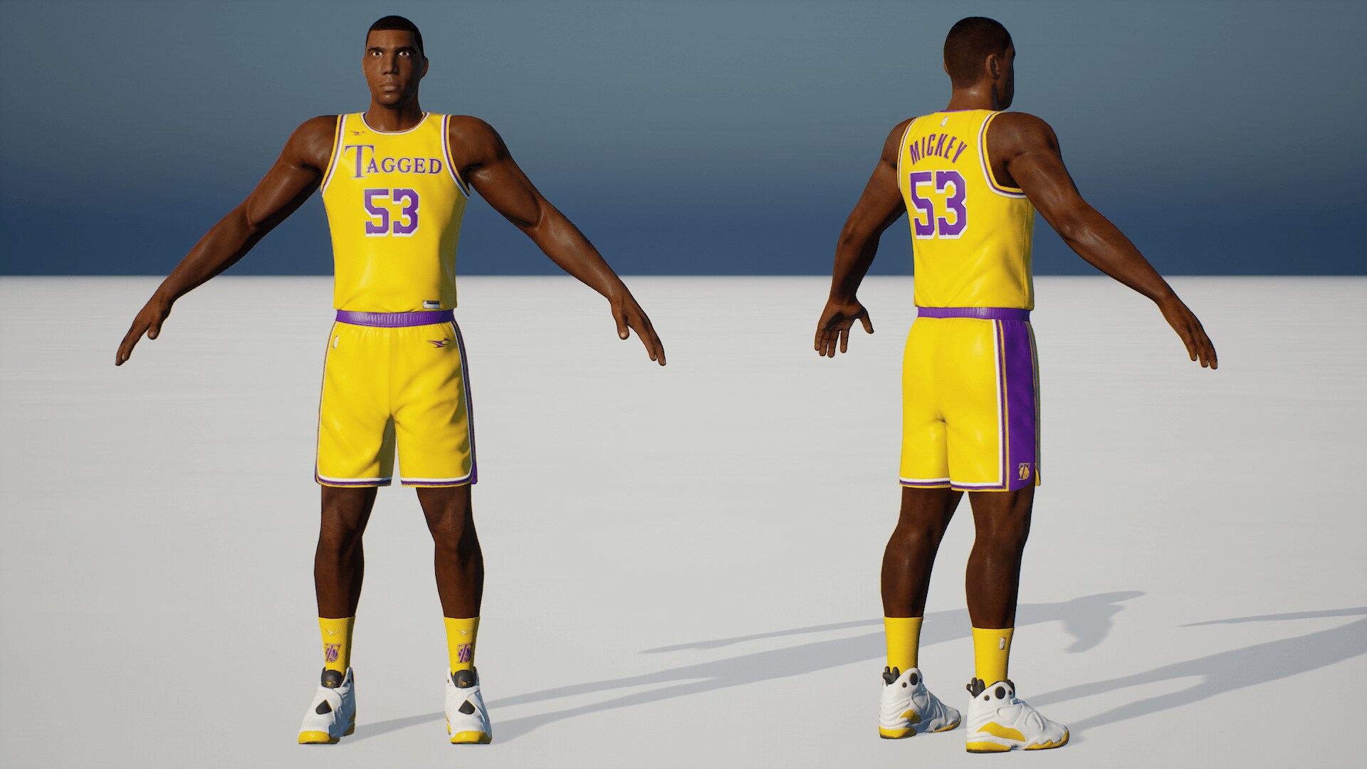 Basketball Player Animation