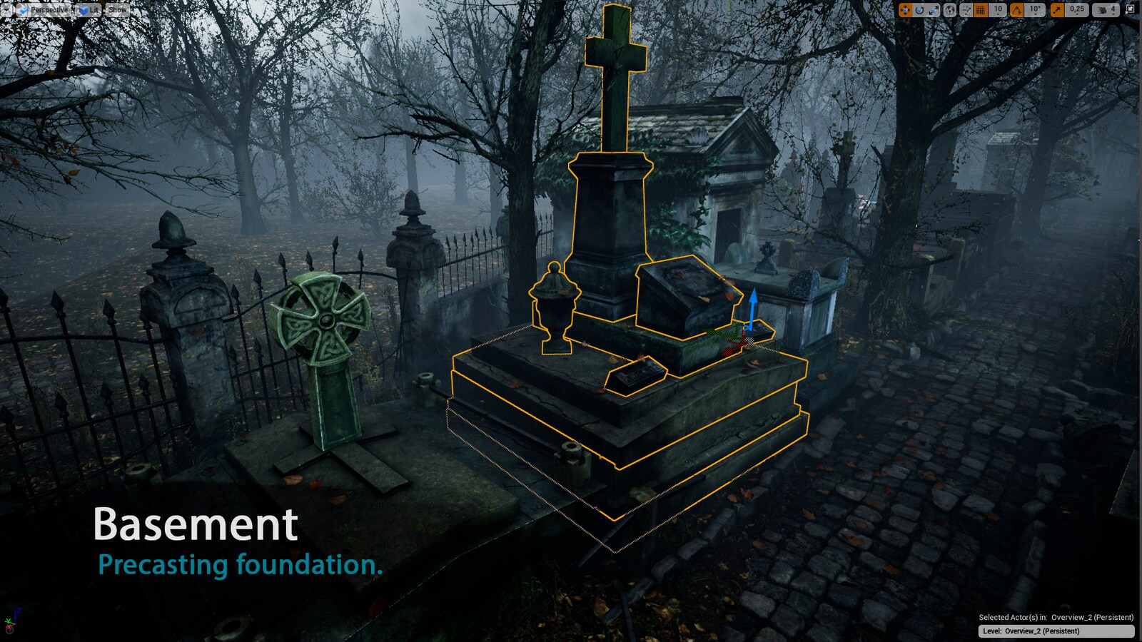 Cemetery Full Pack in Environments - UE Marketplace