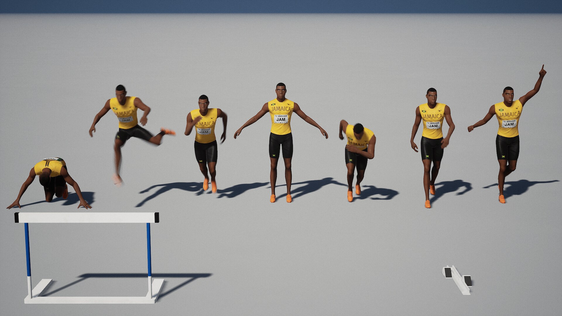 Black Runner Animated, 카테고리 캐릭터 - UE 마켓플레이스