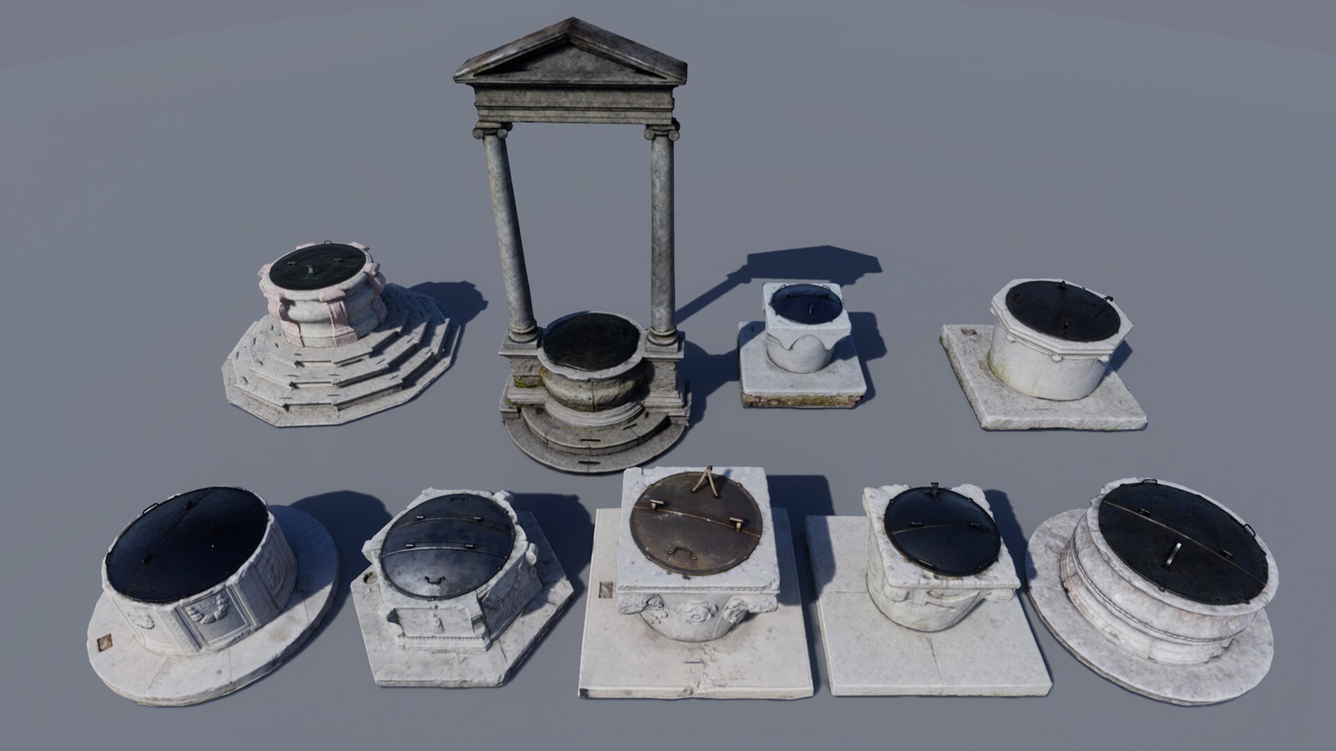 Water Wells in Props - UE Marketplace