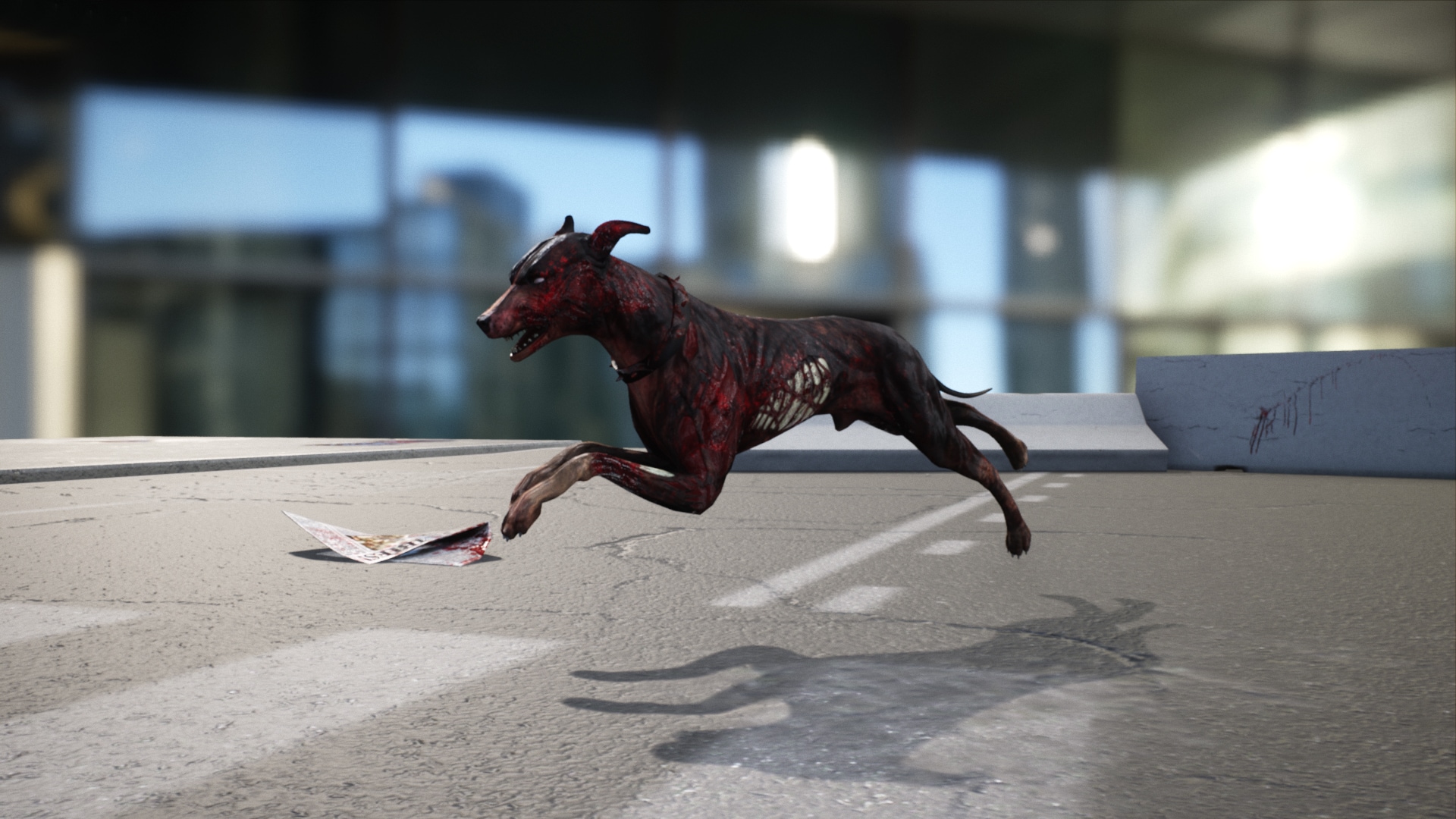 Resident Evil Movie Zombie Dogs