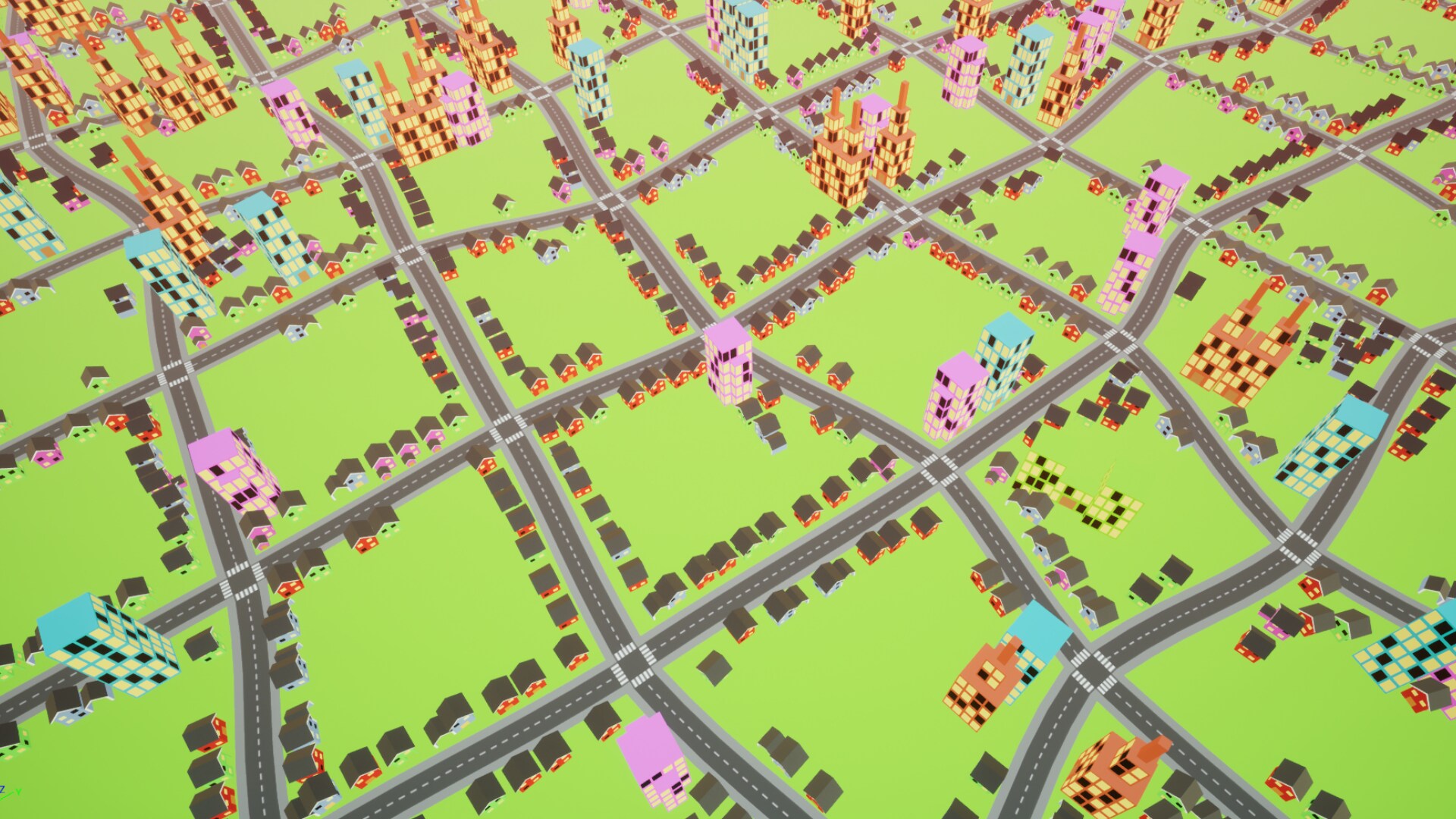 Procedural City in Code Plugins - UE Marketplace