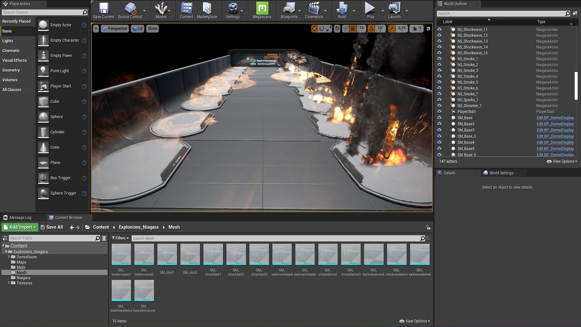 Impact Explosions Builder in Visual Effects - UE Marketplace