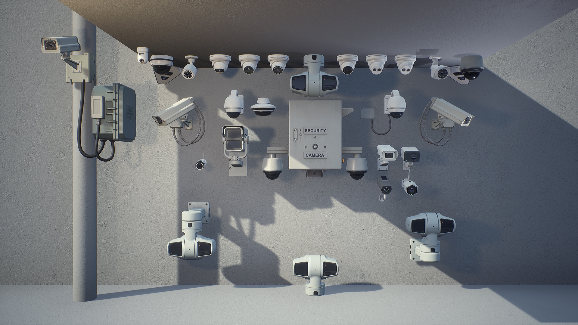 Security Cameras Pack in Props - UE Marketplace