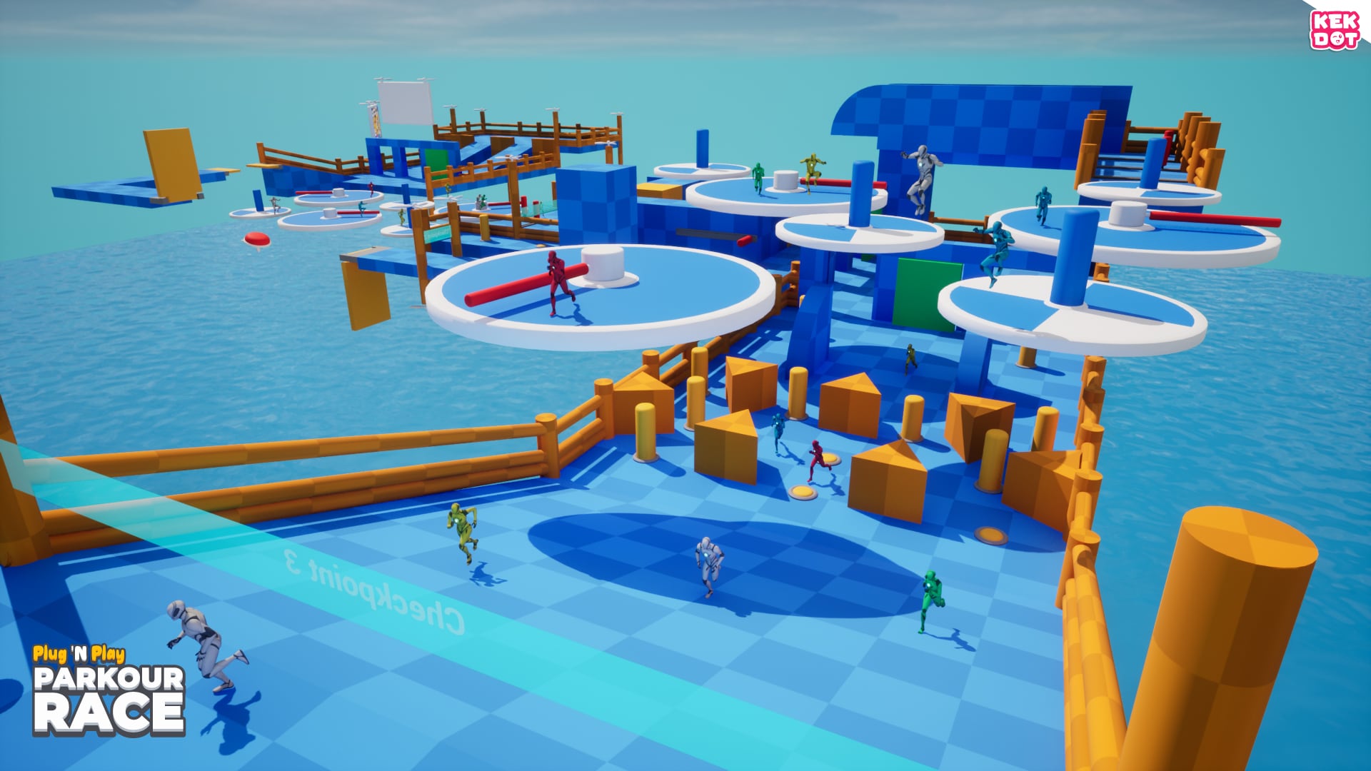 EXTREME - Asset - 5.0 - Parkour Race - Multiplayer Game Template ...